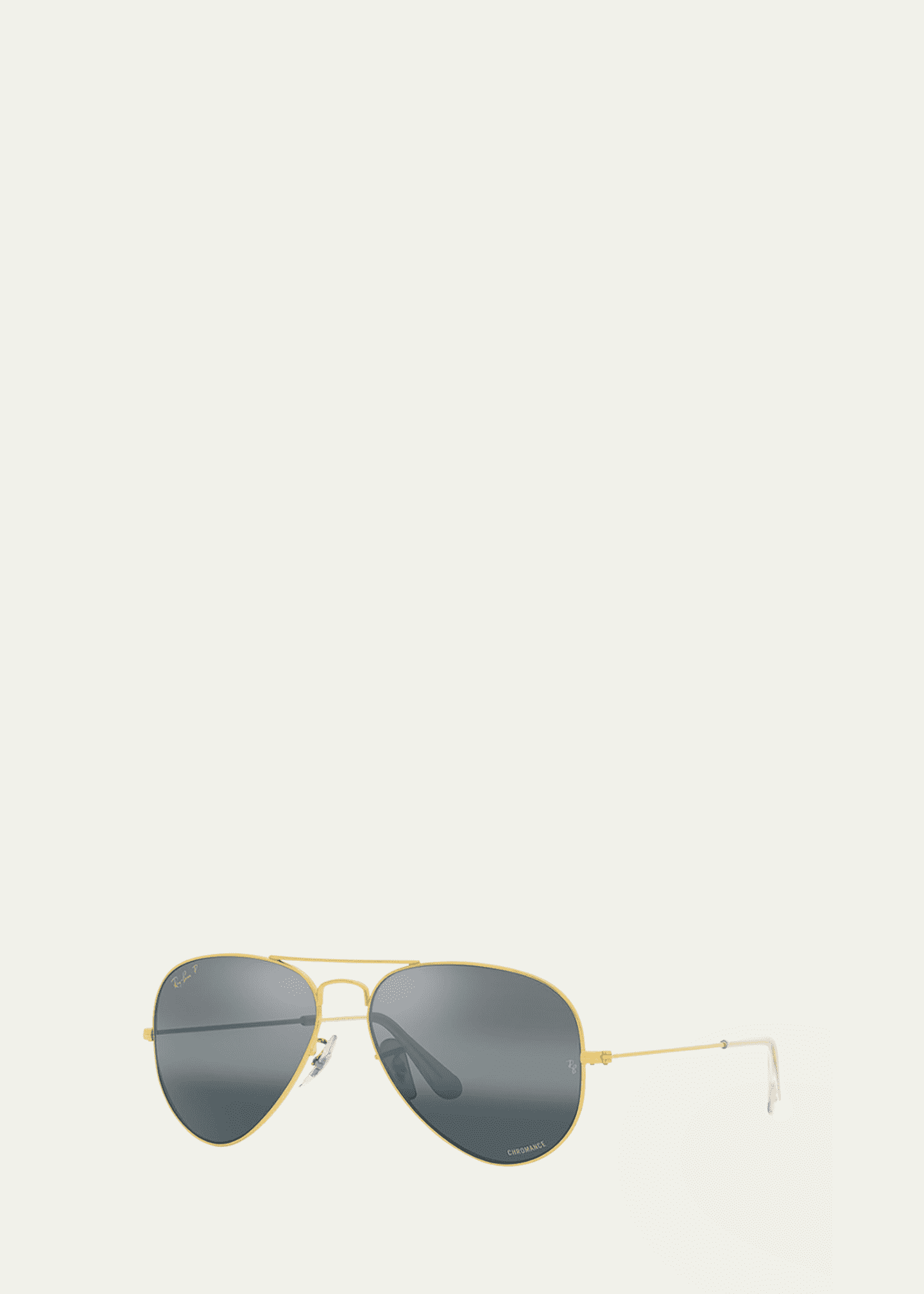 Ray-Ban Metal Oval Sunglasses - Bergdorf Goodman