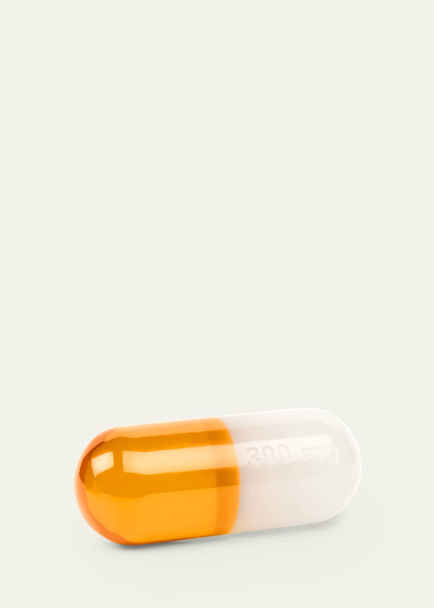 Jonathan Adler Medium Orange Acrylic Pill - Bergdorf Goodman