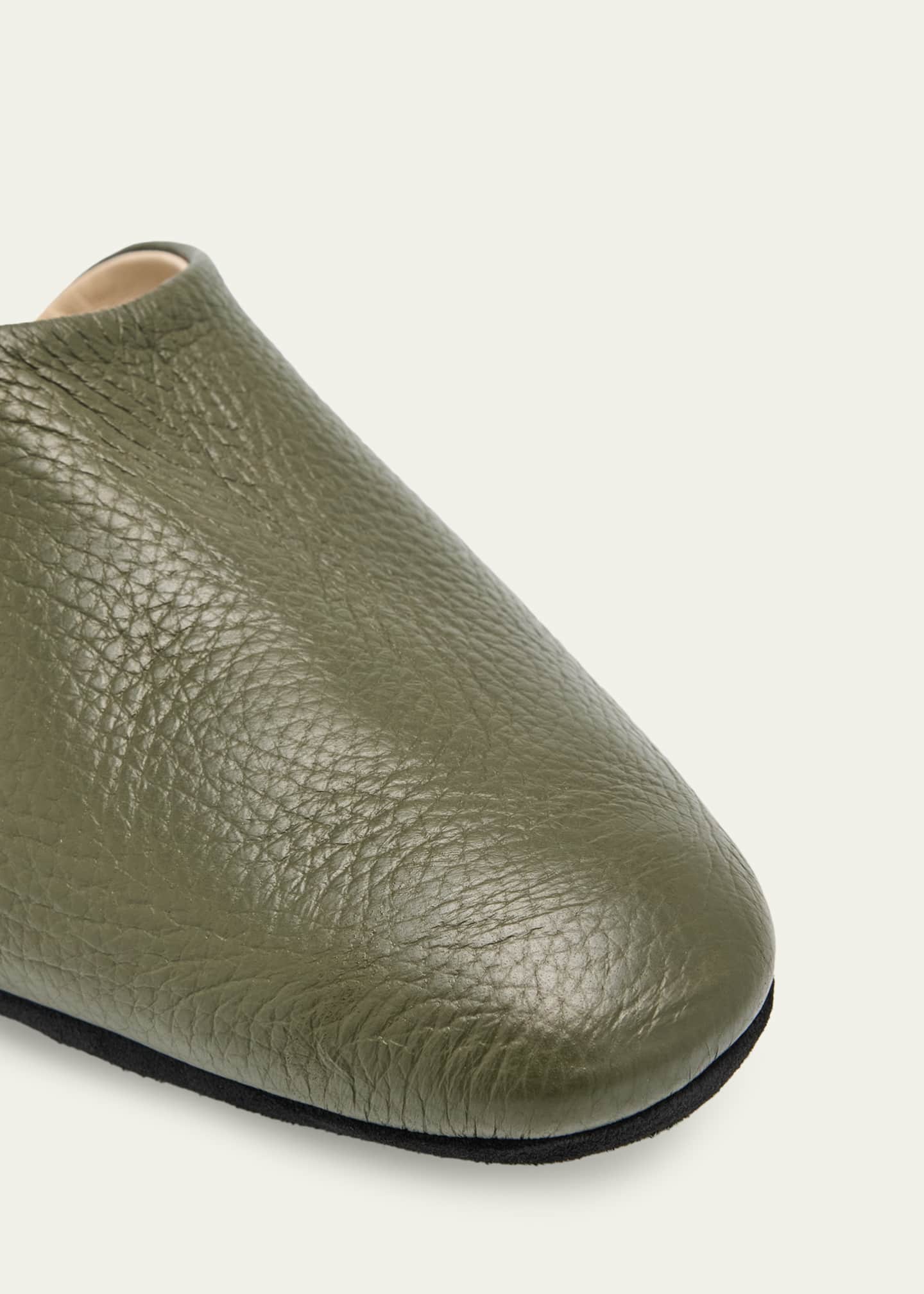 Charvet Men's Deerskin Slippers - Bergdorf Goodman