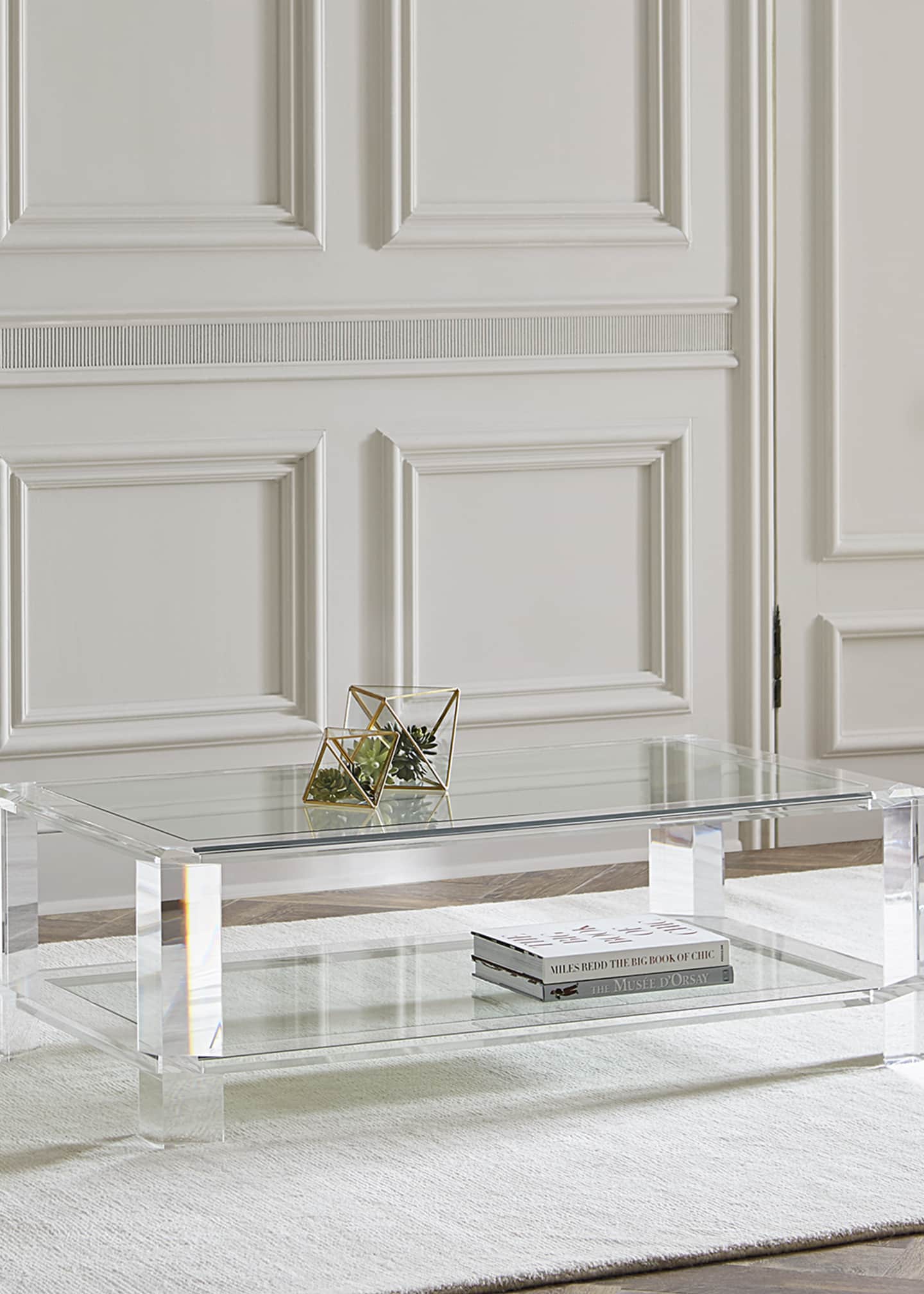 Interlude Home Surrey Acrylic Cocktail Table - Bergdorf Goodman