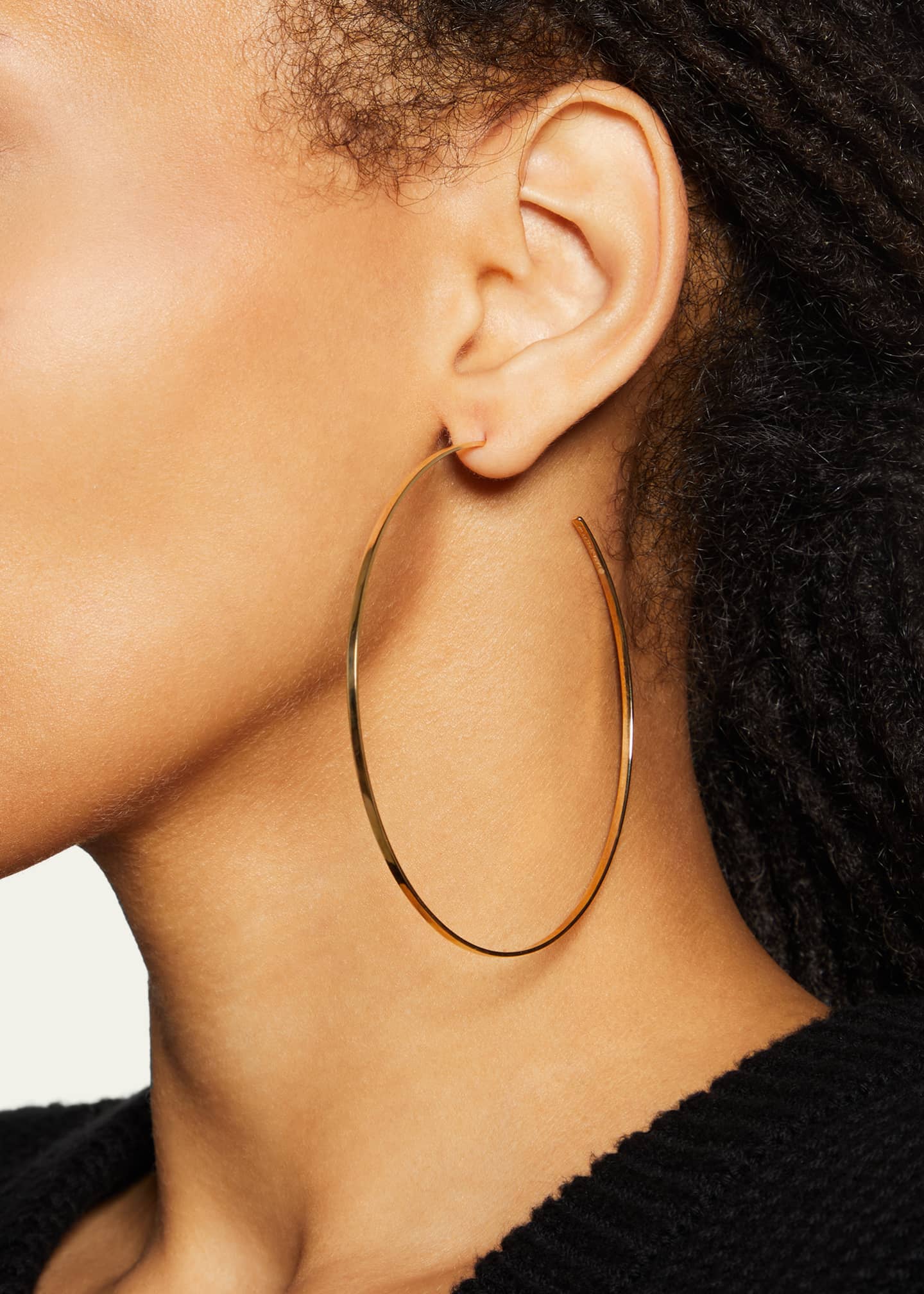 Lana 14k Gold Mega Lana Hoop Earrings