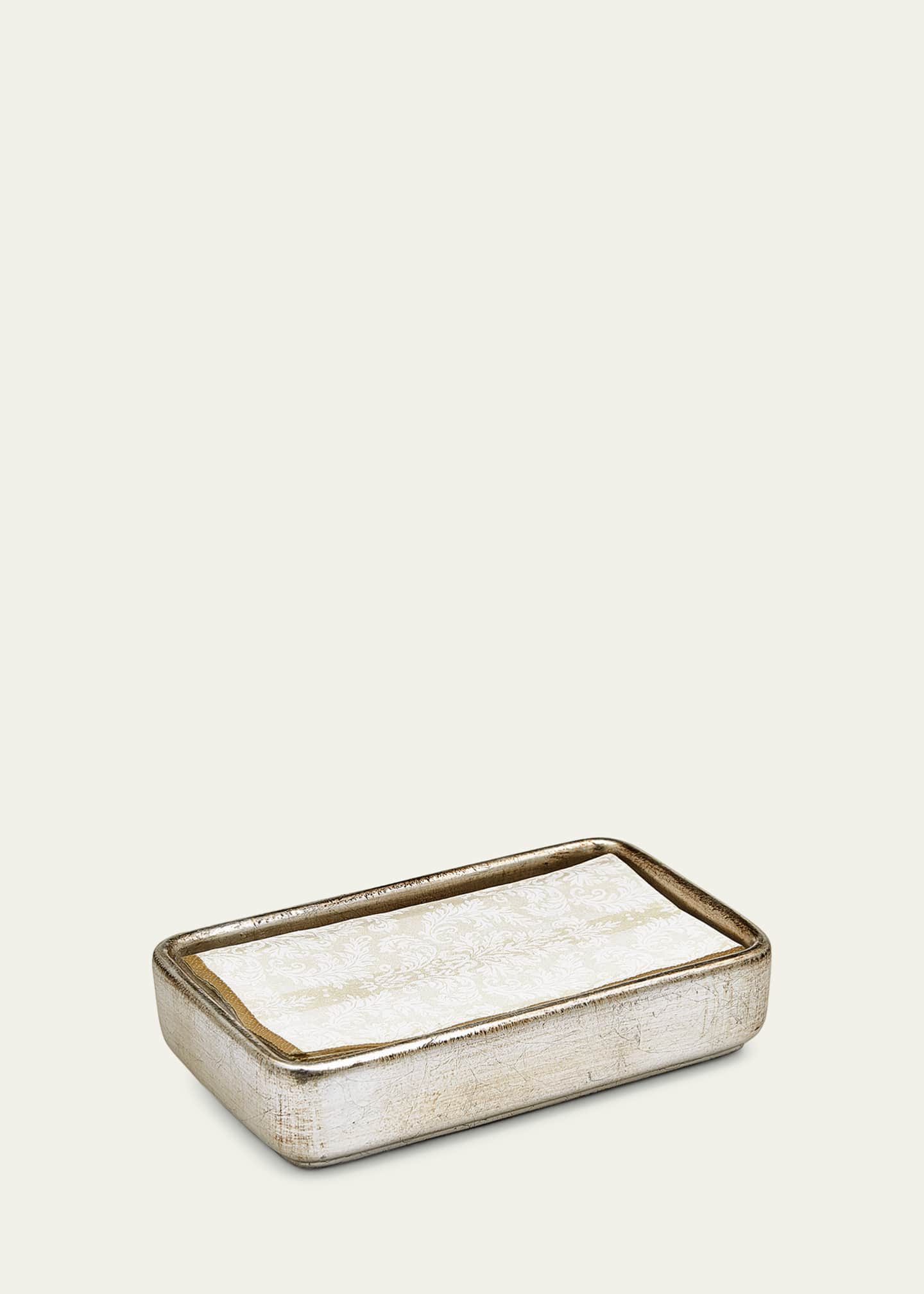Labrazel Ava Towel Tray, Silver - Bergdorf Goodman