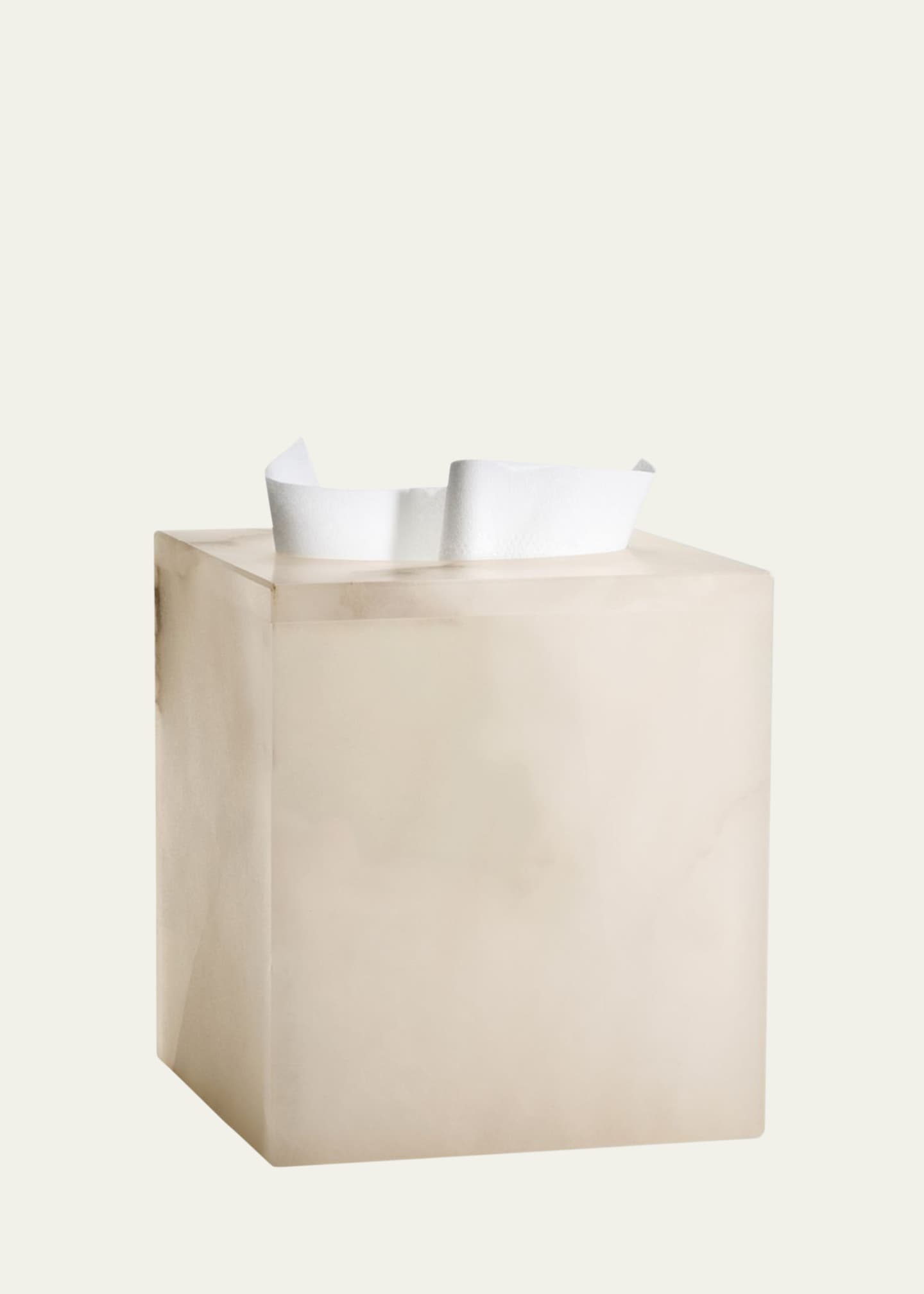 Labrazel Alisa Alabaster Tissue Cover, Cream - Bergdorf Goodman