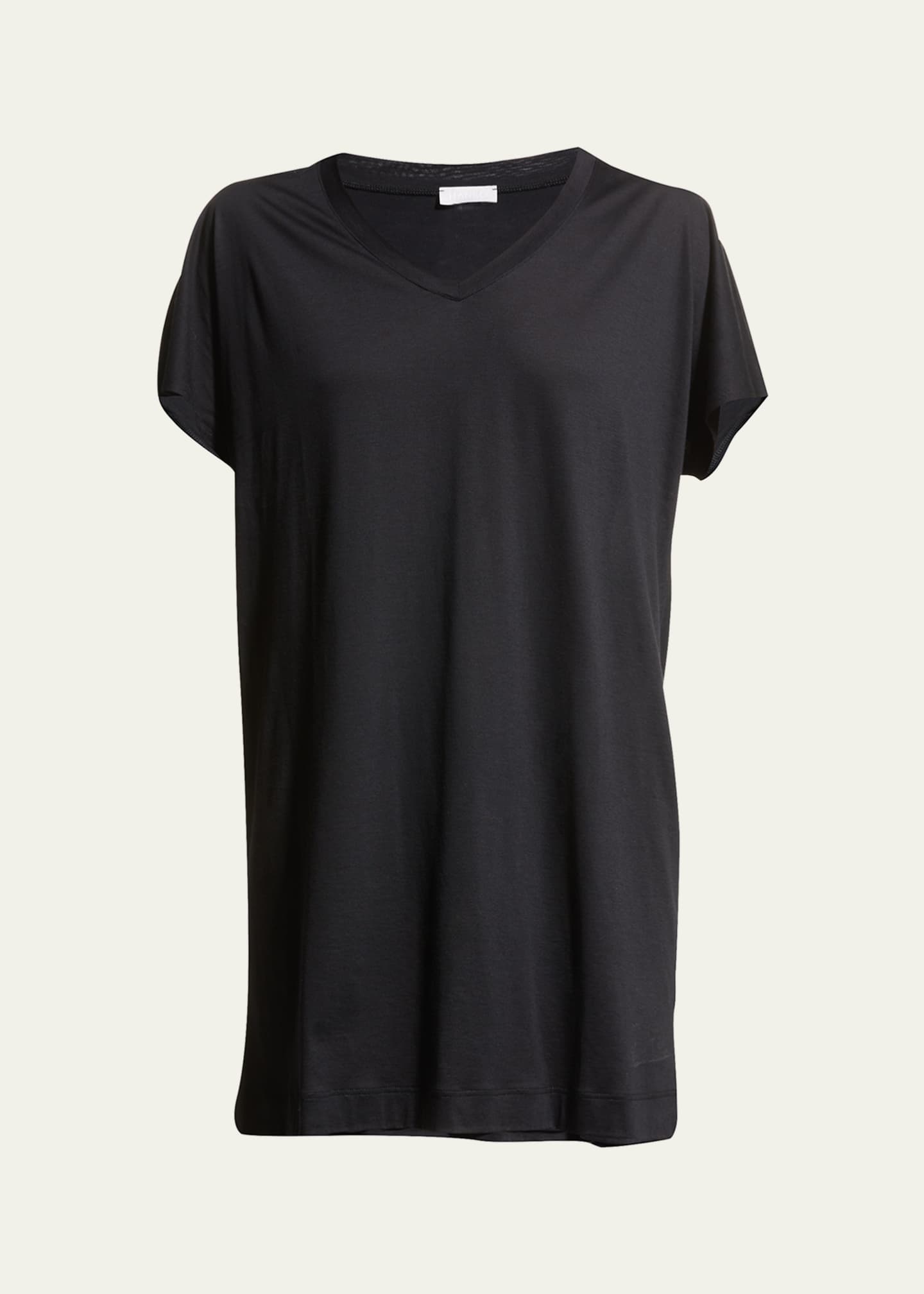 Hanro Laura Short-Sleeve Sleepshirt - Bergdorf Goodman