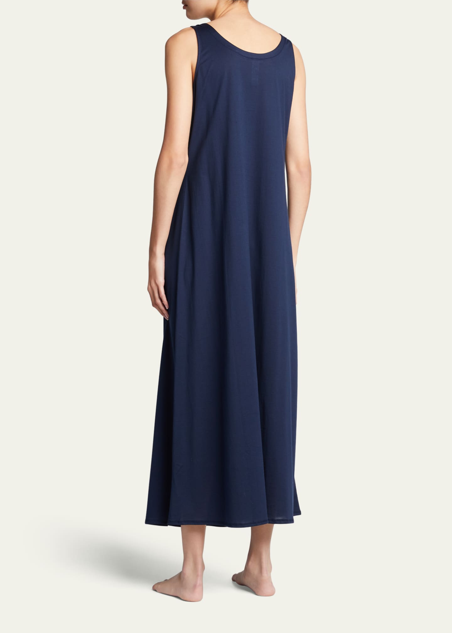 Hanro Cotton Deluxe Long Tank Gown - Bergdorf Goodman