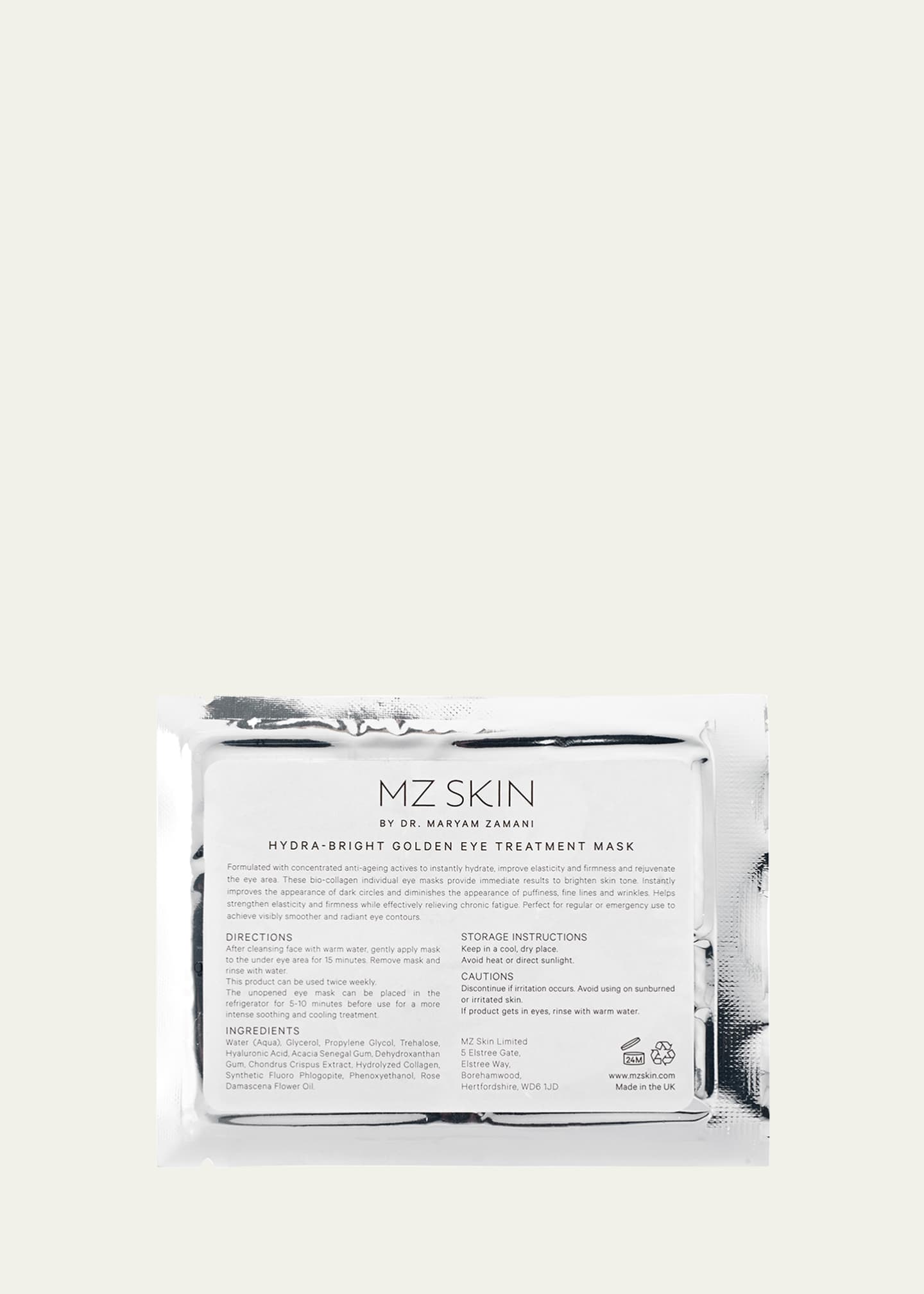MZ Skin Hydra-Bright Golden Eye Treatment Mask - Bergdorf Goodman