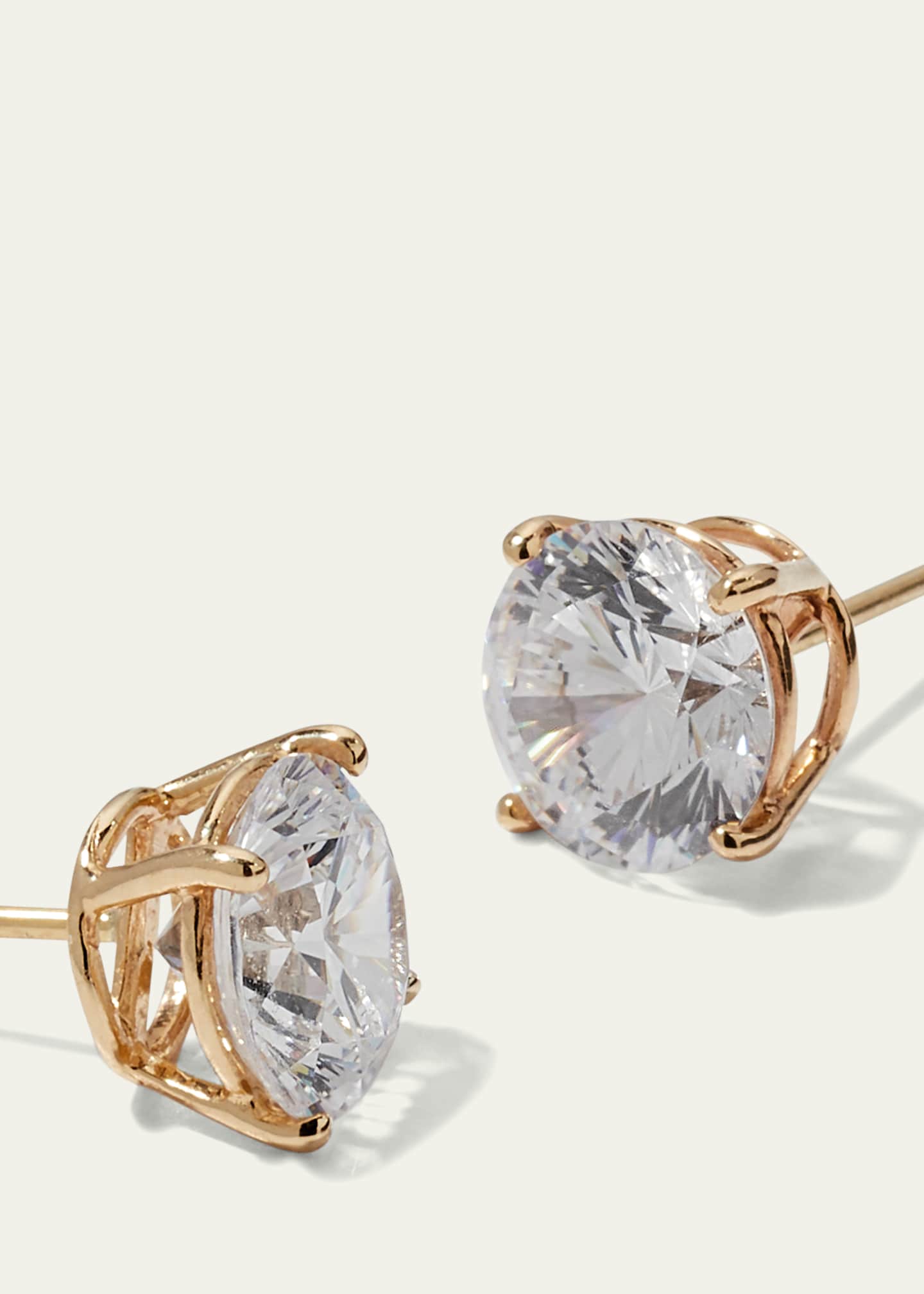 Fantasia by DeSerio 14K Yellow Gold 3.5ct Stud Earrings - Bergdorf Goodman