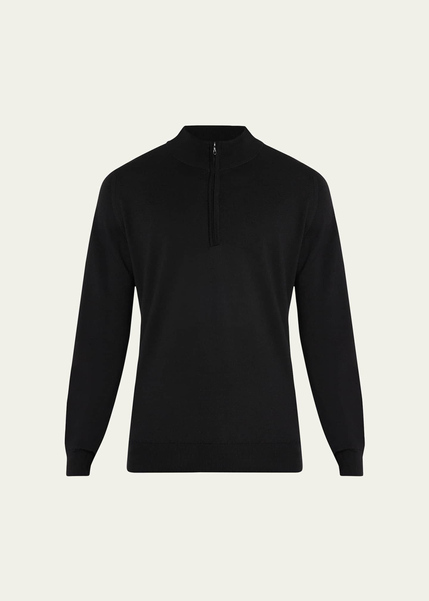 John Smedley Men's Richards Wool Turtleneck Sweater - Bergdorf Goodman