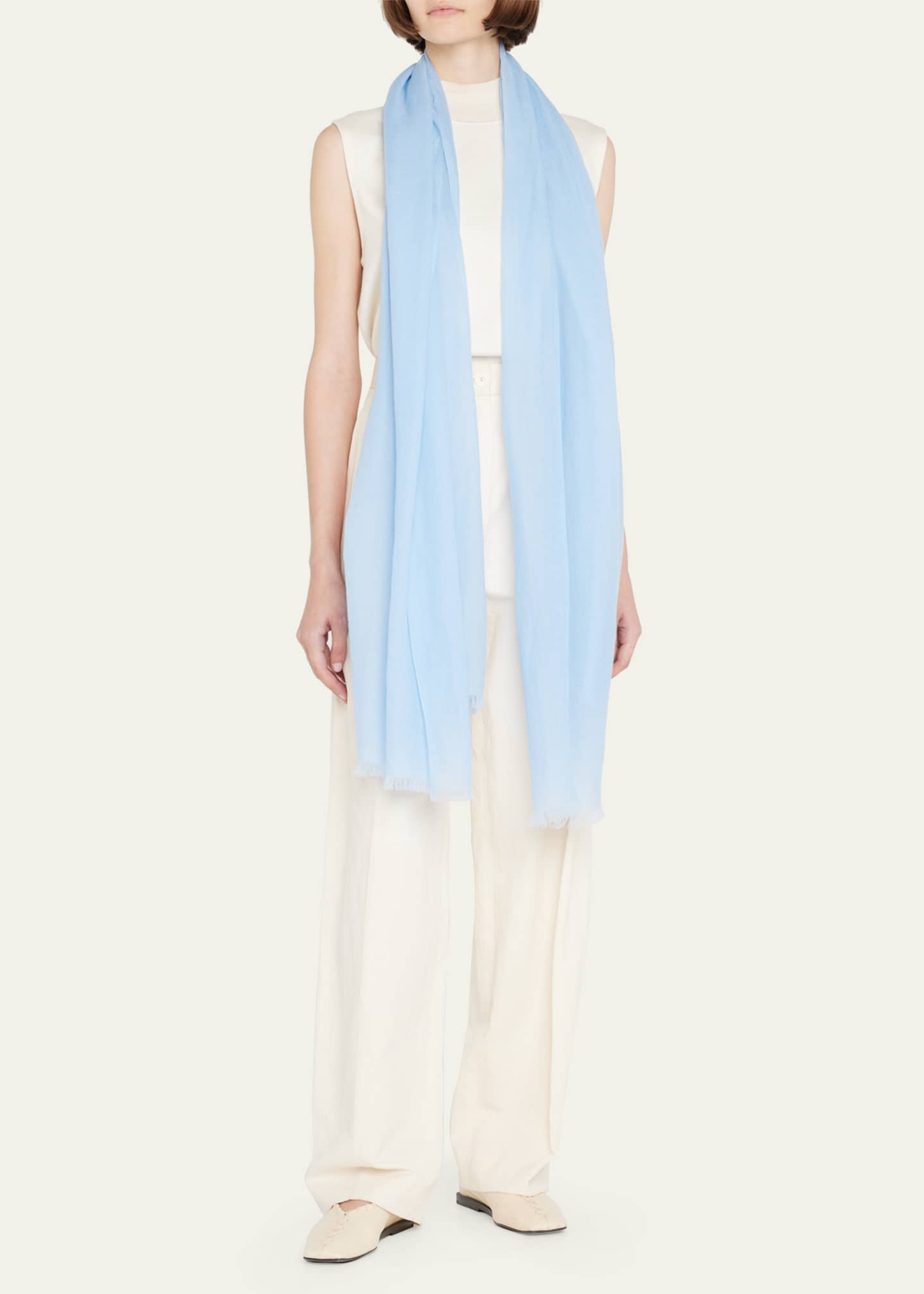 Sofia Cashmere Lightweight Cashmere Scarf - Bergdorf Goodman