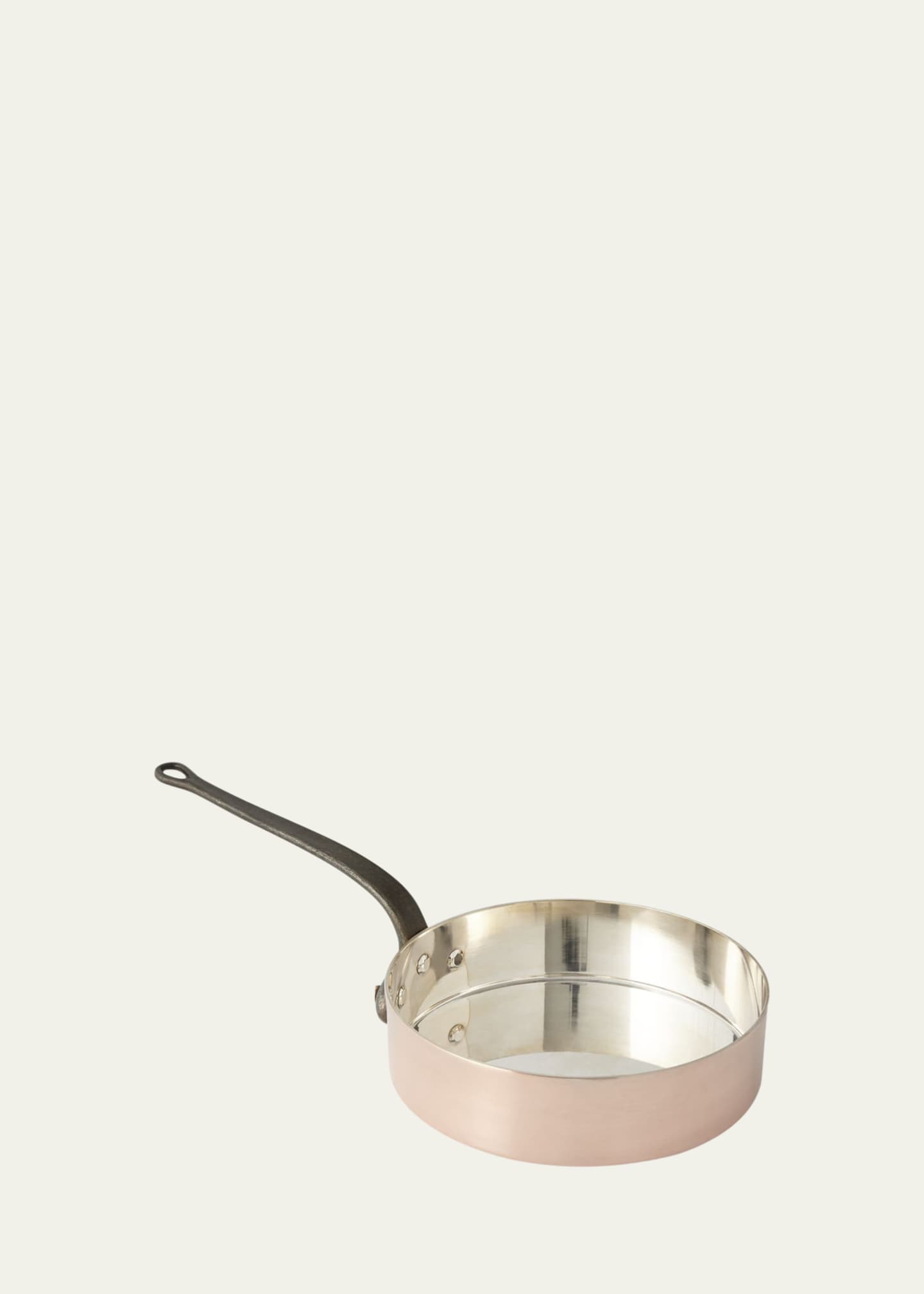 Duparquet Copper Cookware Solid Copper Saute Pan with Tin Lining ...