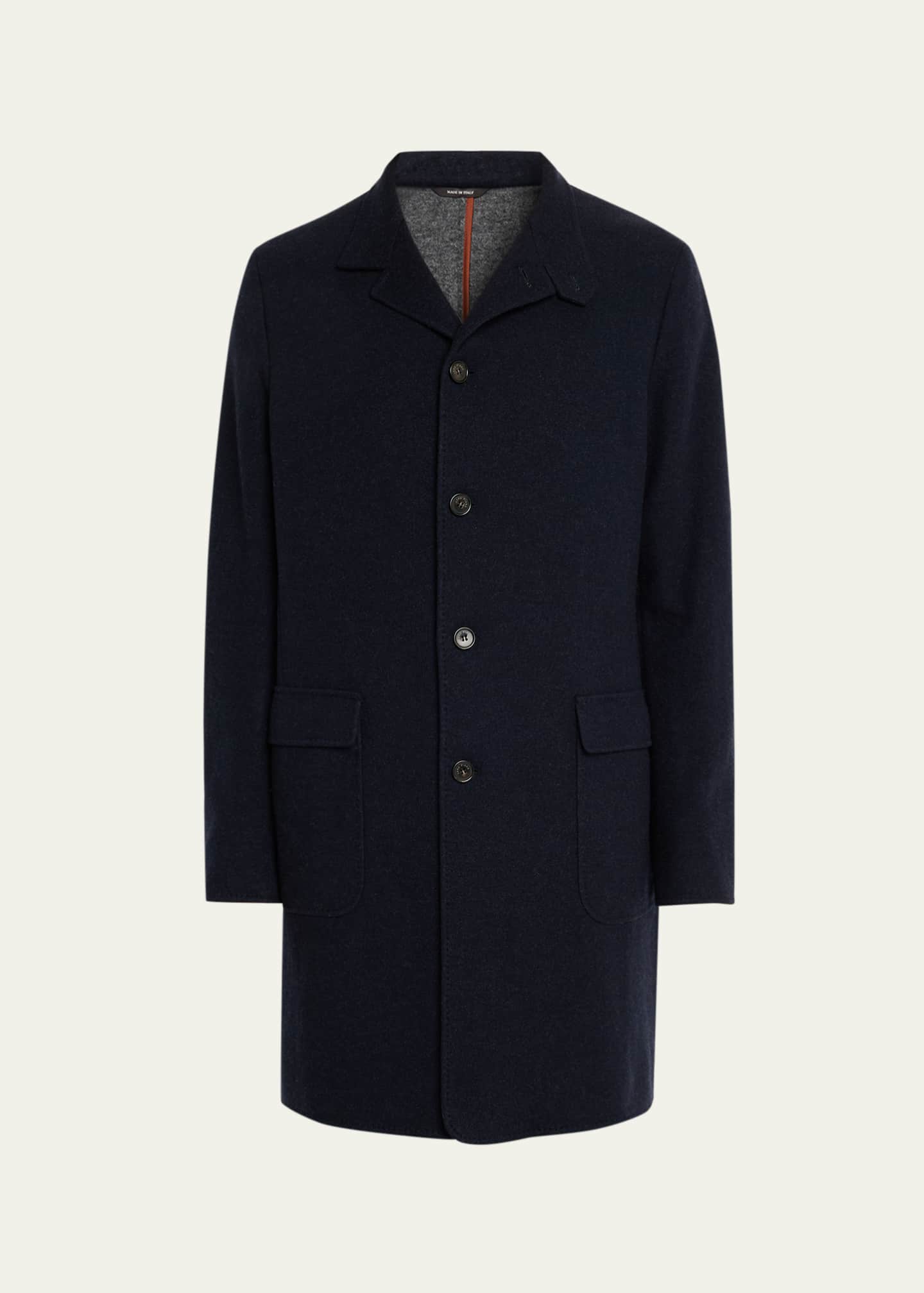Loro Piana Men's Cashmere Sweater Coat - Bergdorf Goodman