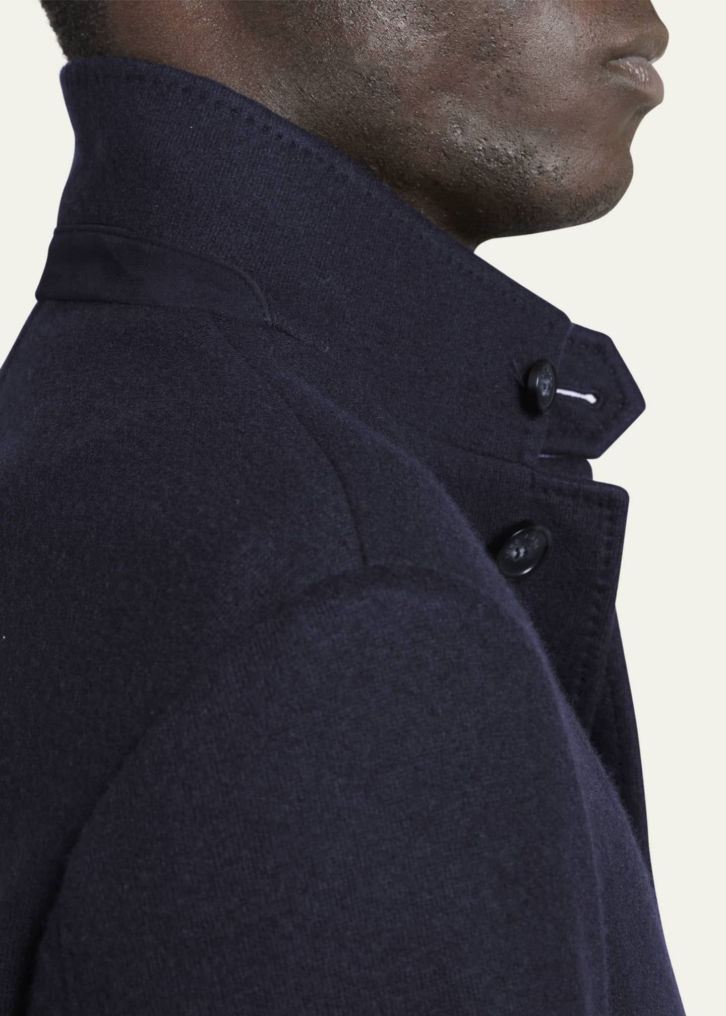 Loro Piana Men's Cashmere Sweater Coat - Bergdorf Goodman
