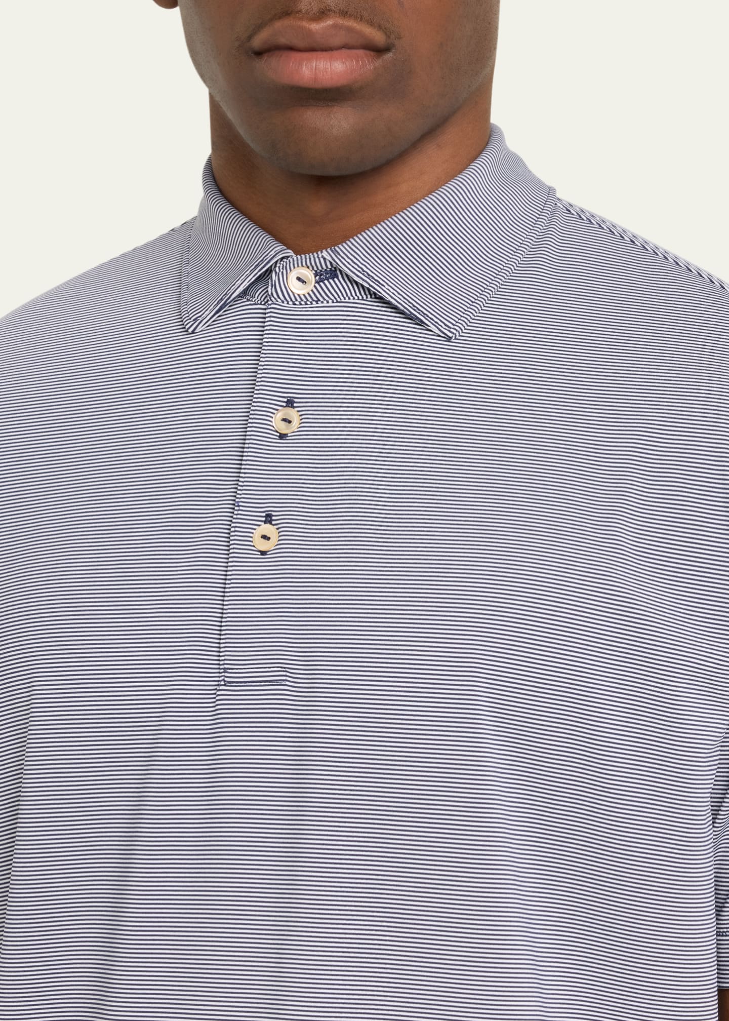 Peter Millar Men's Jubilee Stripe Stretch-Jersey Polo Shirt - Bergdorf ...