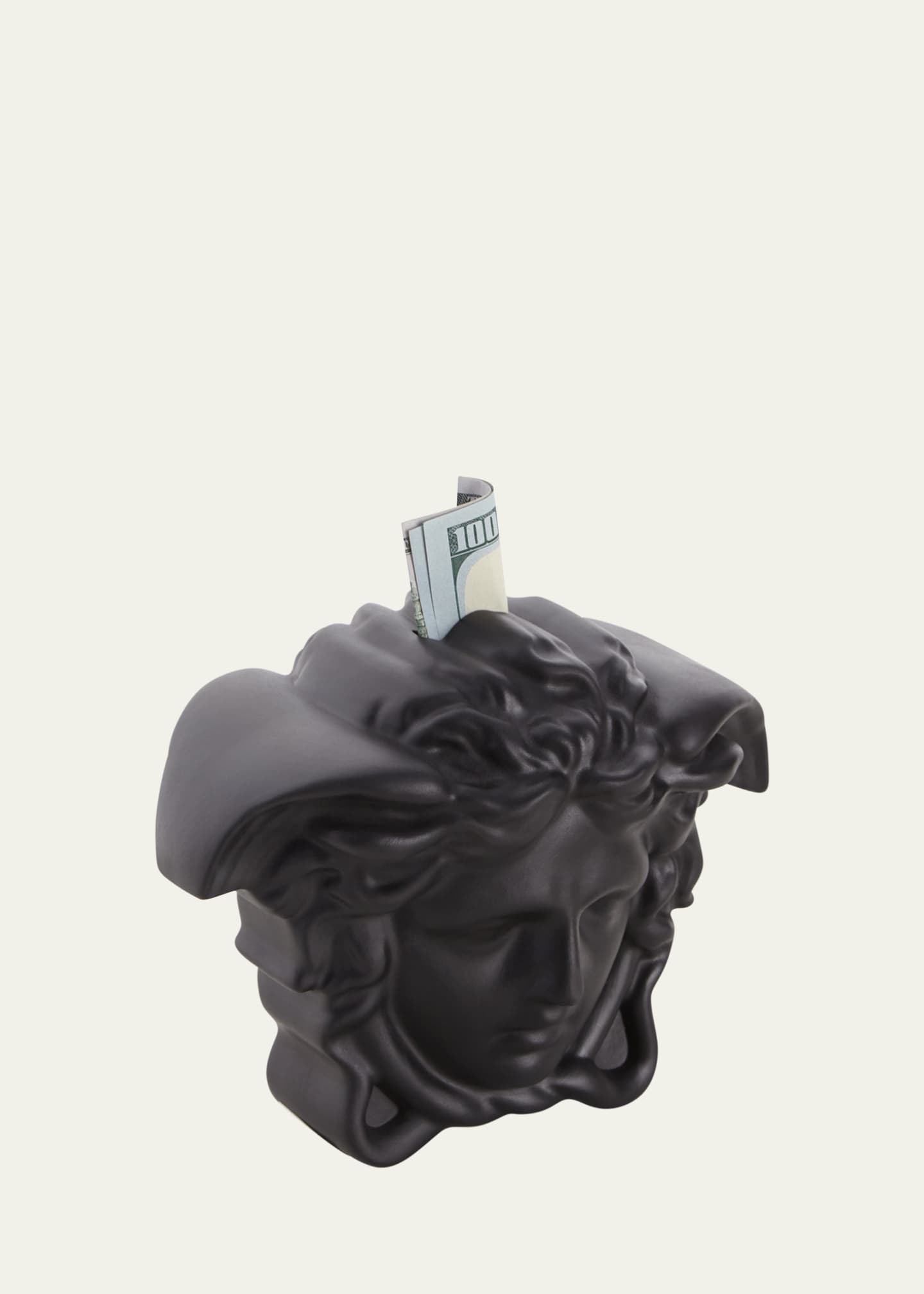 Versace Break The Bank Money Box, Black - Bergdorf Goodman