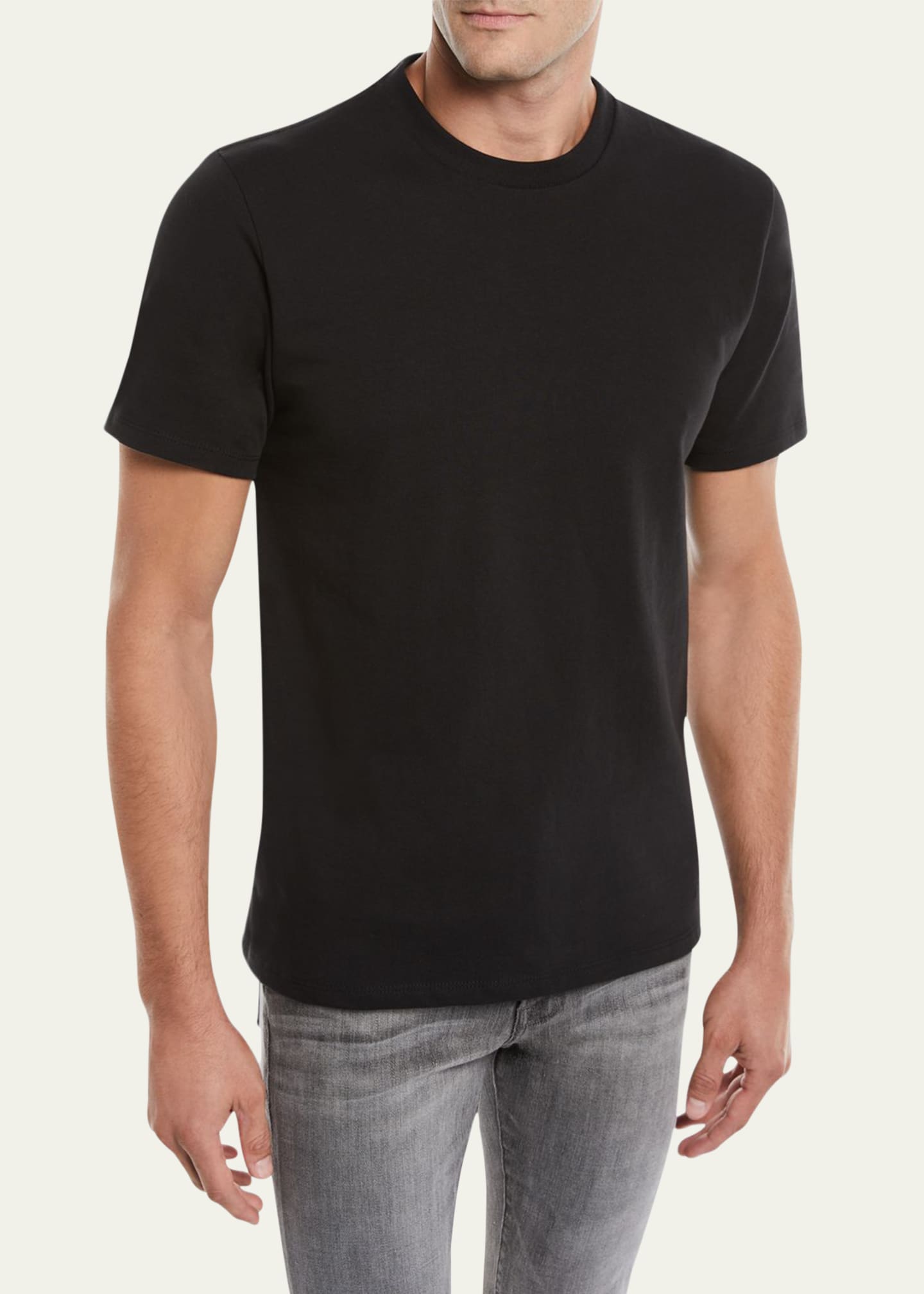 FRAME Men's Heavyweight Cotton Crewneck Classic Fit T-Shirt - Bergdorf ...