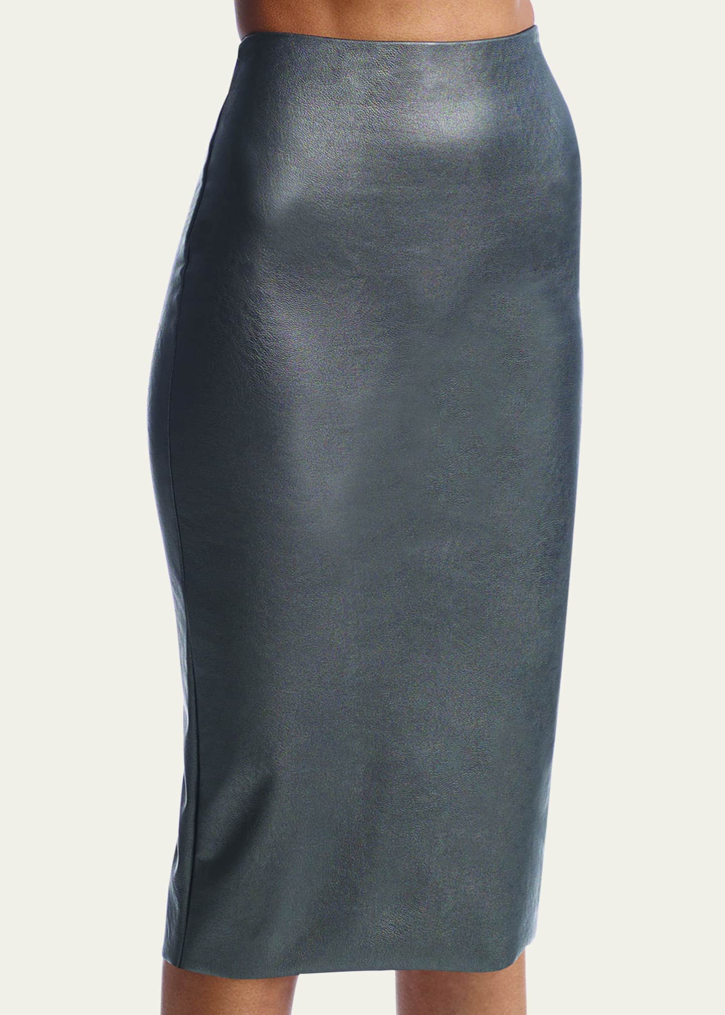 Commando Faux-Leather Midi Skirt - Bergdorf Goodman