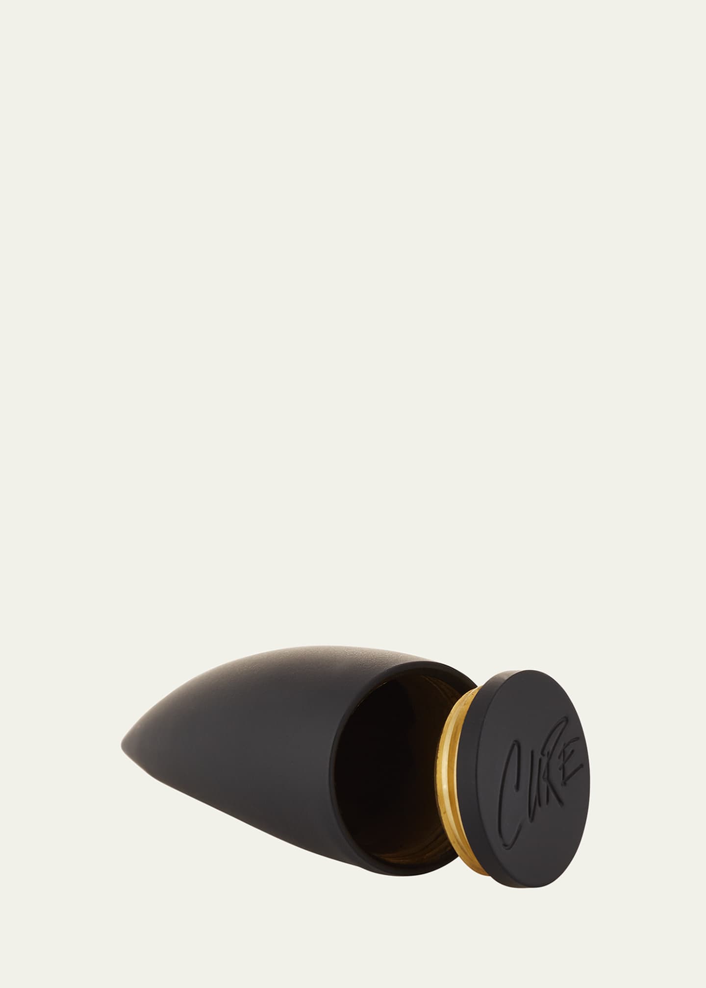 Justin von der Fehr VENOM Black Enamel Pill Case - Bergdorf Goodman