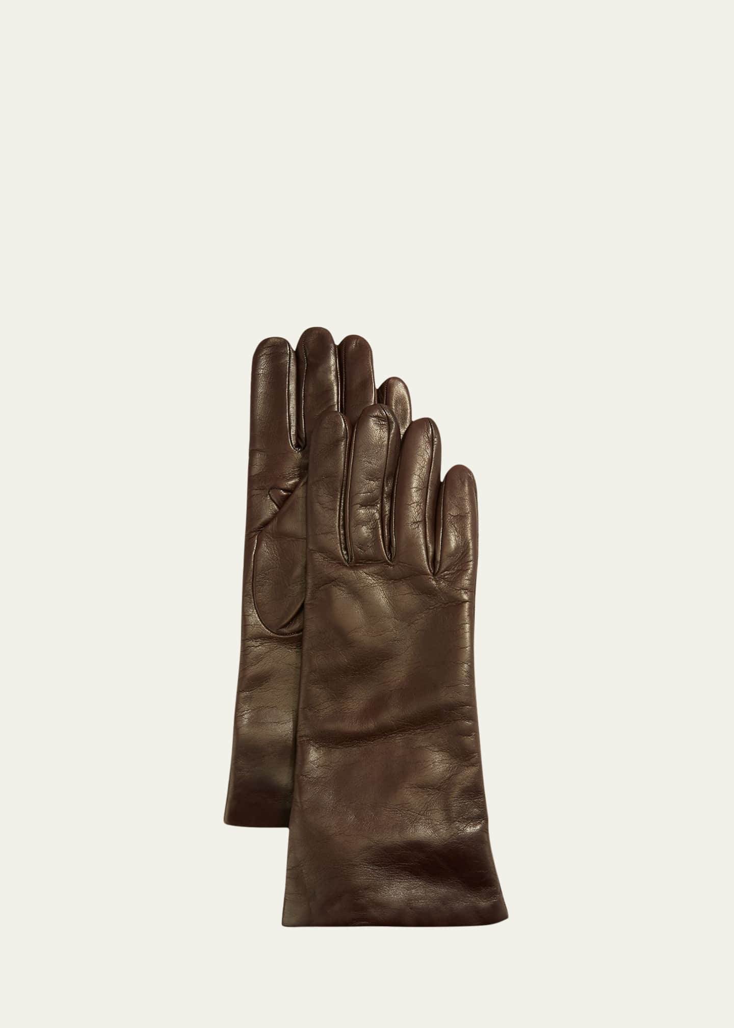 Portolano Napa Leather Gloves - Bergdorf Goodman