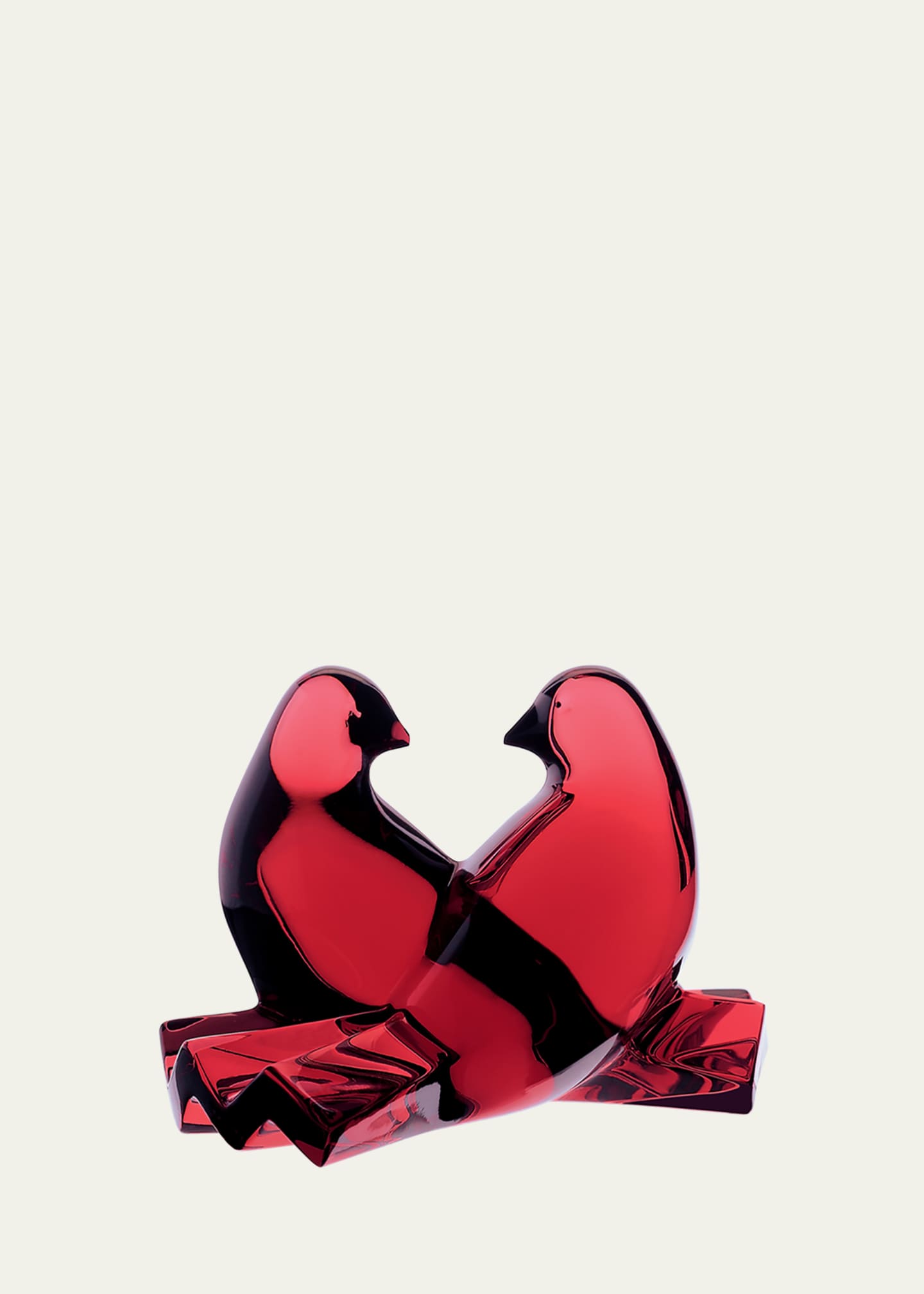 Baccarat Loving Doves, Ruby - Bergdorf Goodman