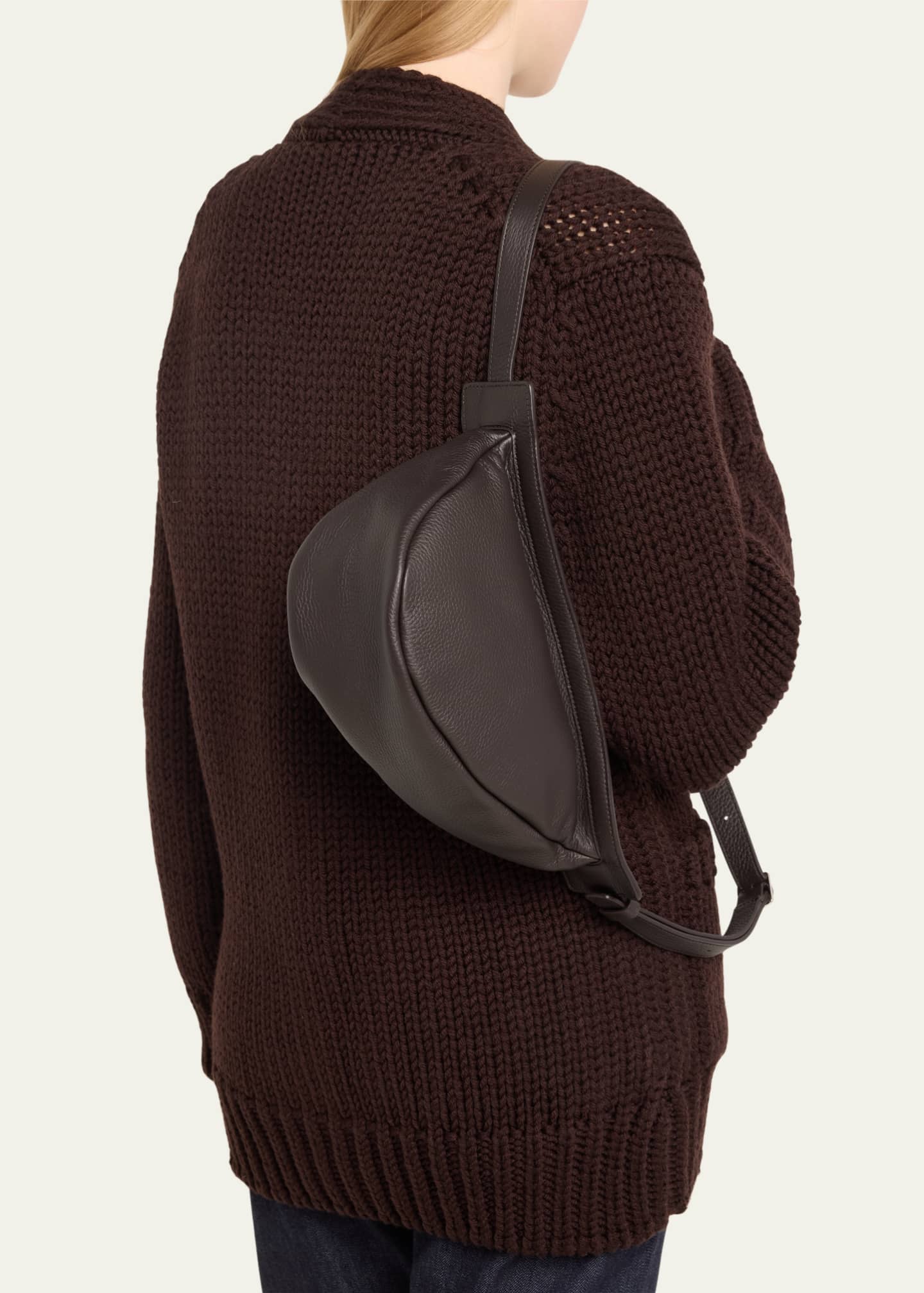 THE ROW Small Slouchy Banana Crossbody Bag - Bergdorf Goodman