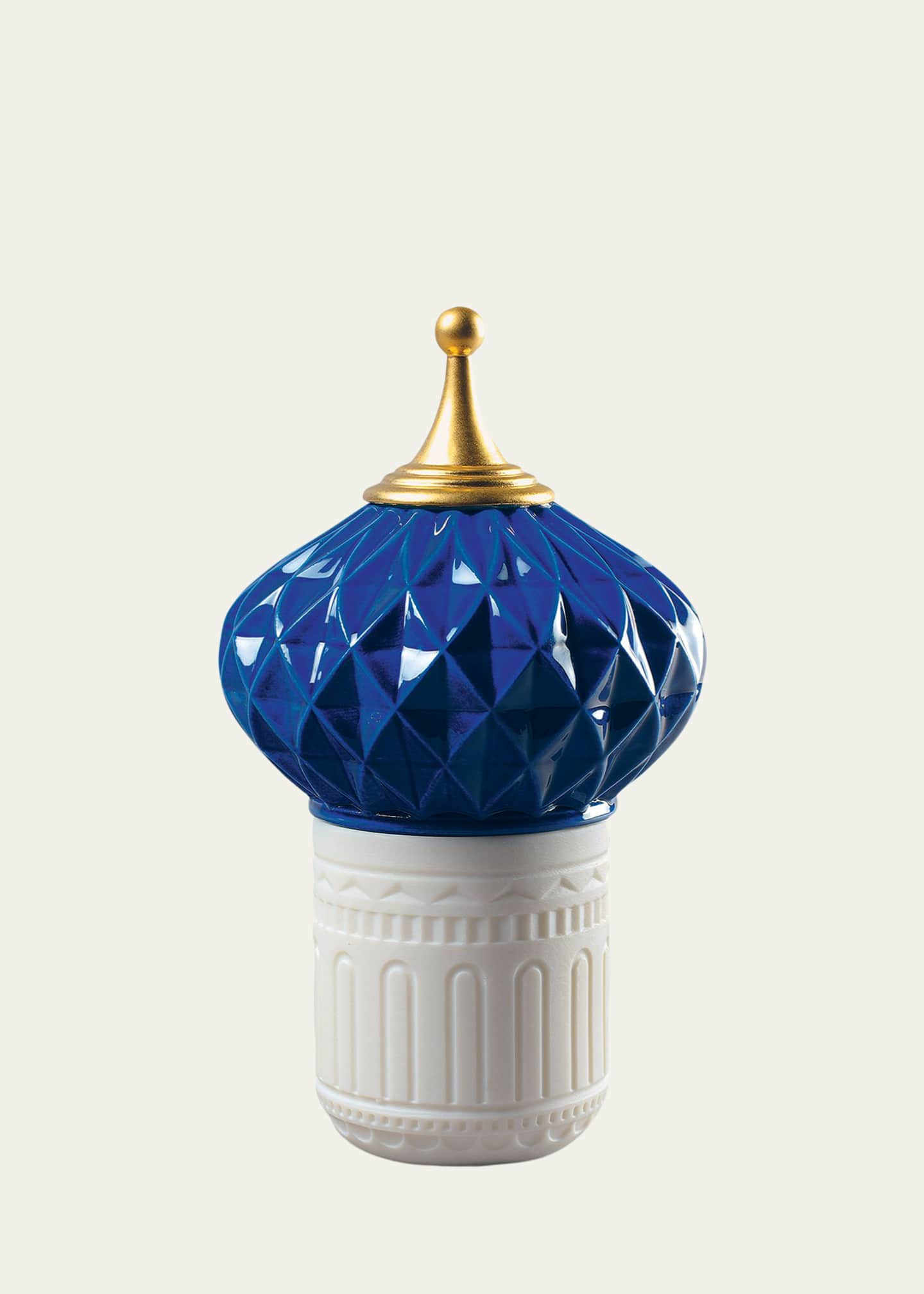 Lladro Blue Spire 1001 Lights Candle - Bergdorf Goodman