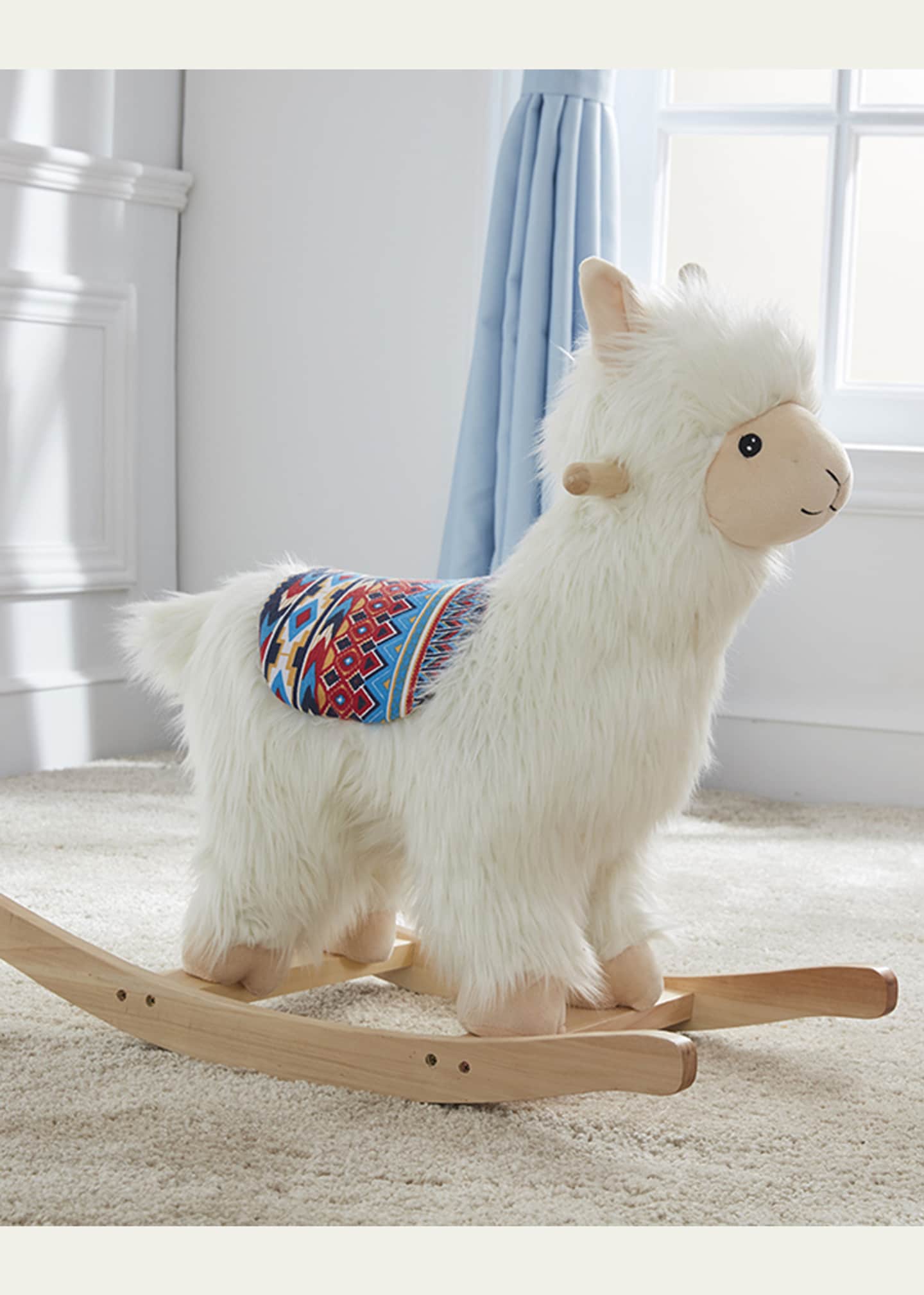 Wonder & Wise Kids' Alpaca Rocker - Bergdorf Goodman