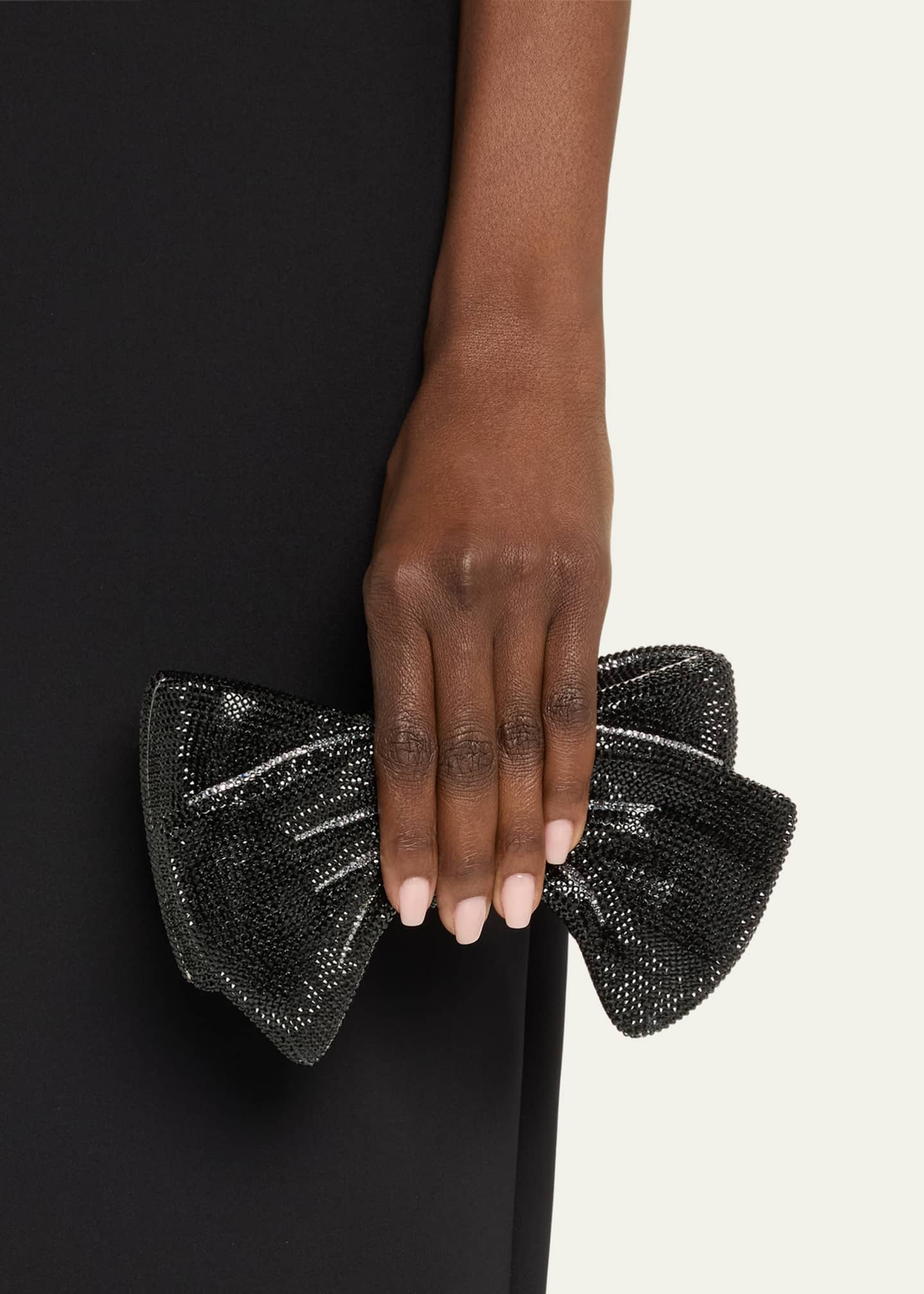 Judith Leiber Couture Crystal Bow Clutch Bag - Bergdorf Goodman
