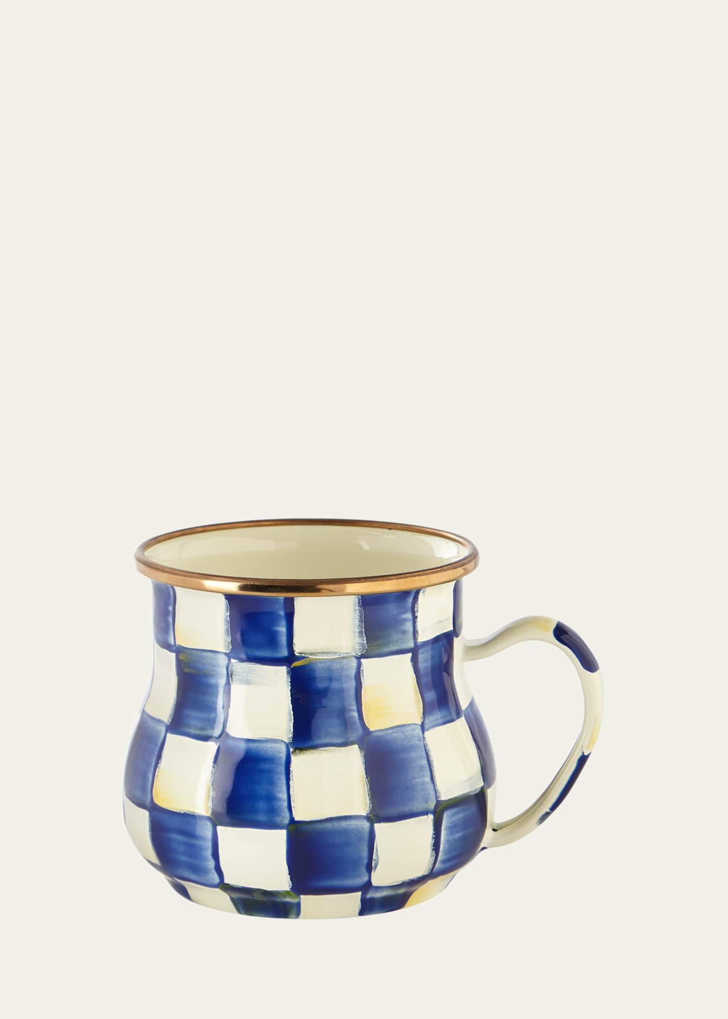 MacKenzie-Childs Royal Check Mug - Bergdorf Goodman