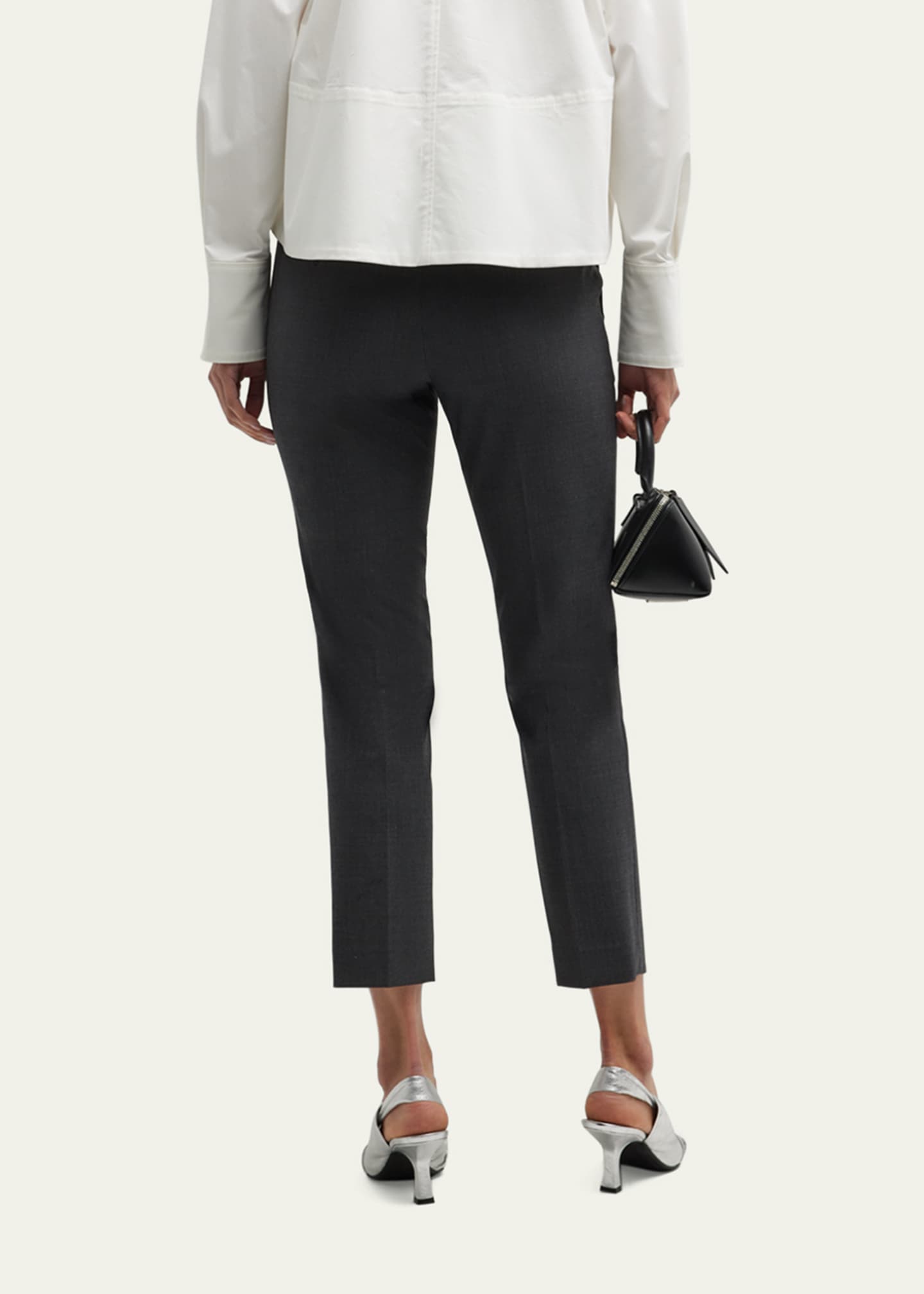 Theory Treeca Wool Pants - Bergdorf Goodman