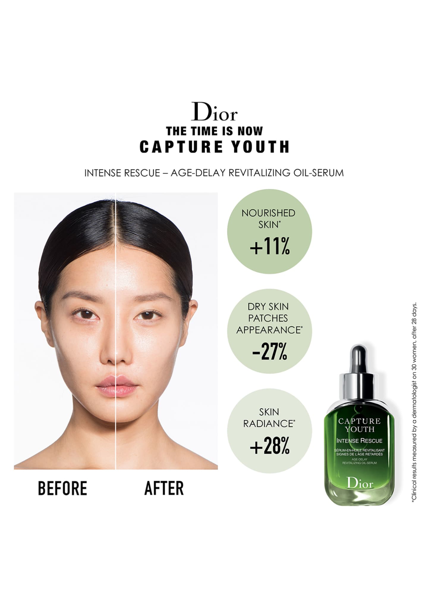 Dior Capture Youth Intense Rescue Oil Serum, 1 oz - Bergdorf Goodman