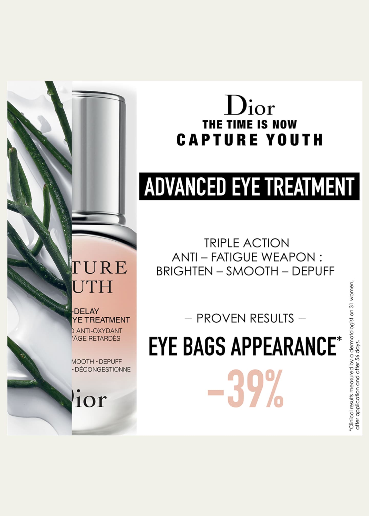Dior Capture Youth Age Delay Advanced Eye Treatment, 0.5 oz - Bergdorf ...