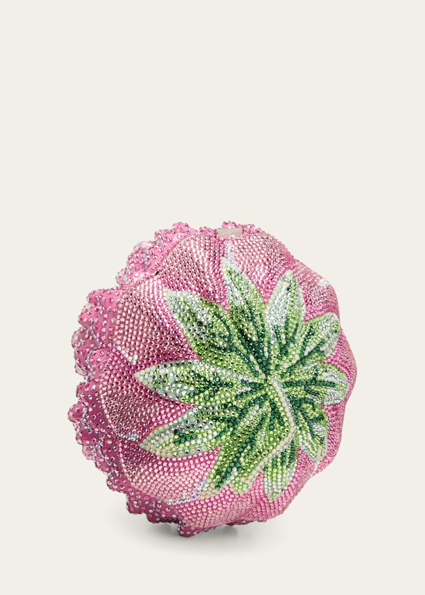 Judith Leiber Couture Peony Crystal-Embellished Clutch Bag - Bergdorf ...