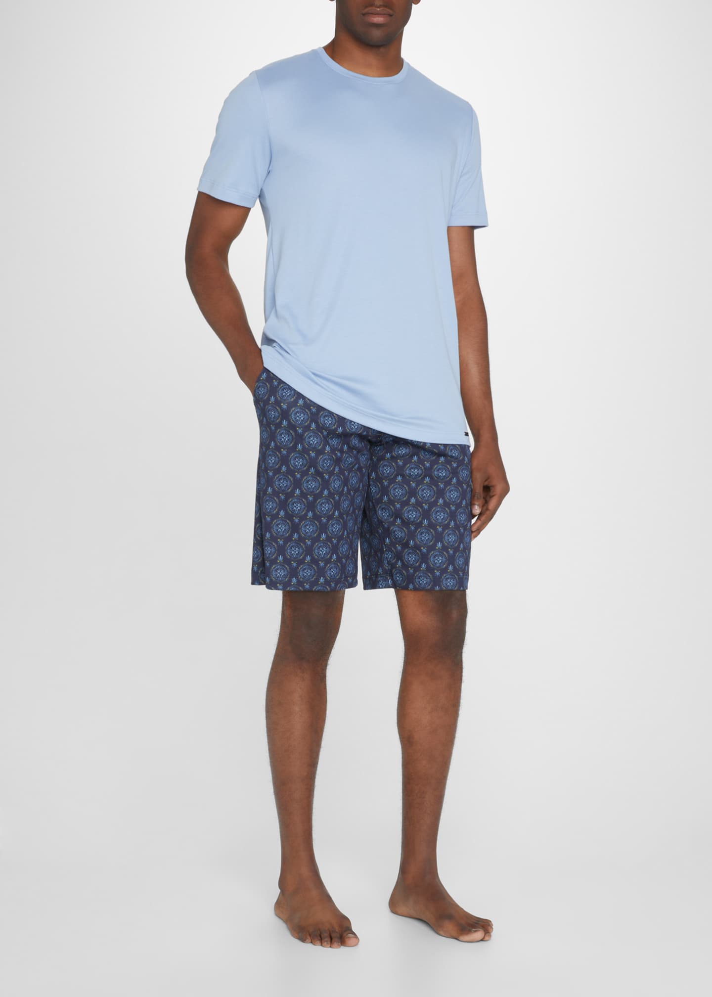 Hanro Men's Night Day Pattern PJ Set - Bergdorf Goodman