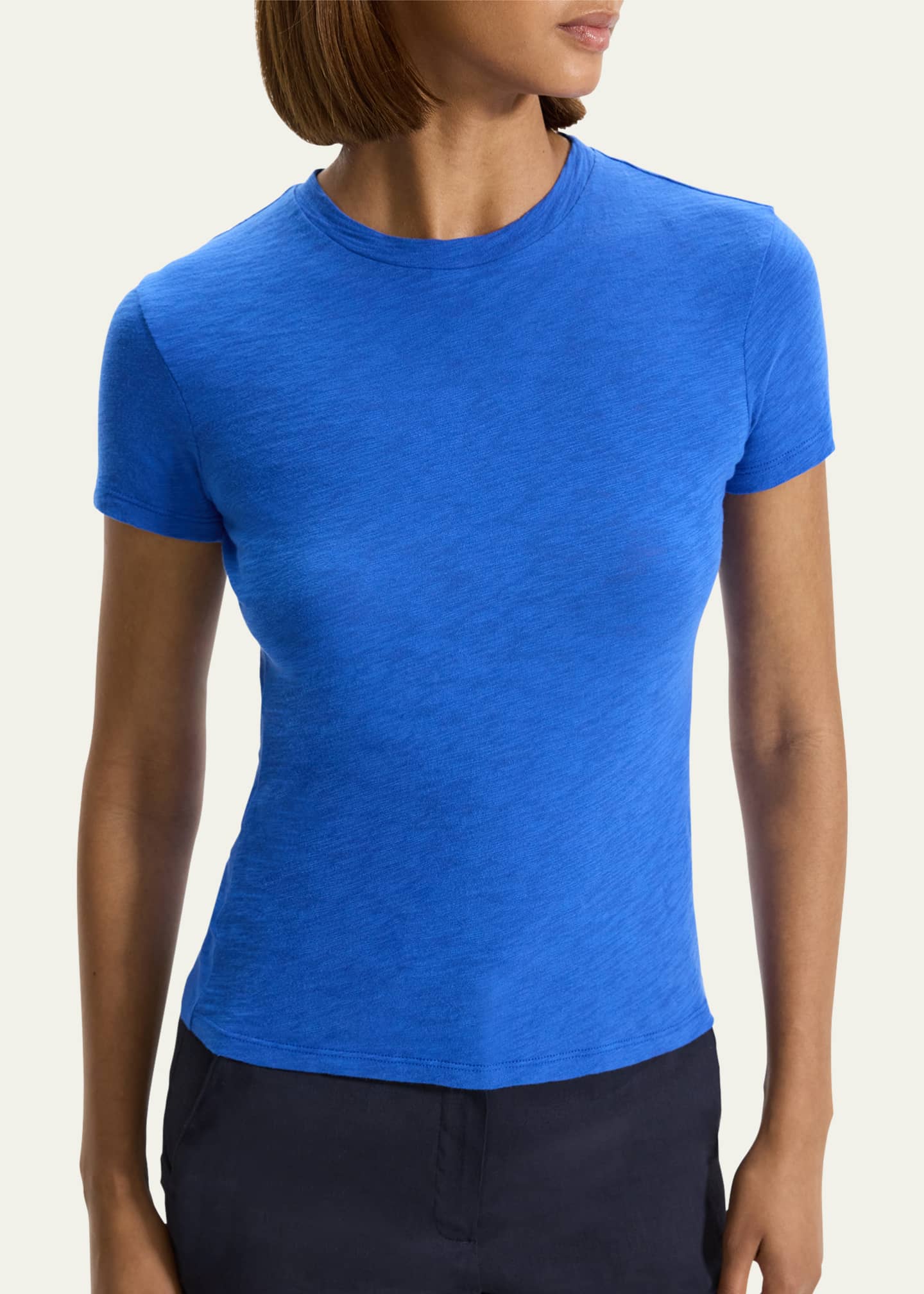 Theory Tiny Tee 2 Nebulous Organic Cotton Top - Bergdorf Goodman