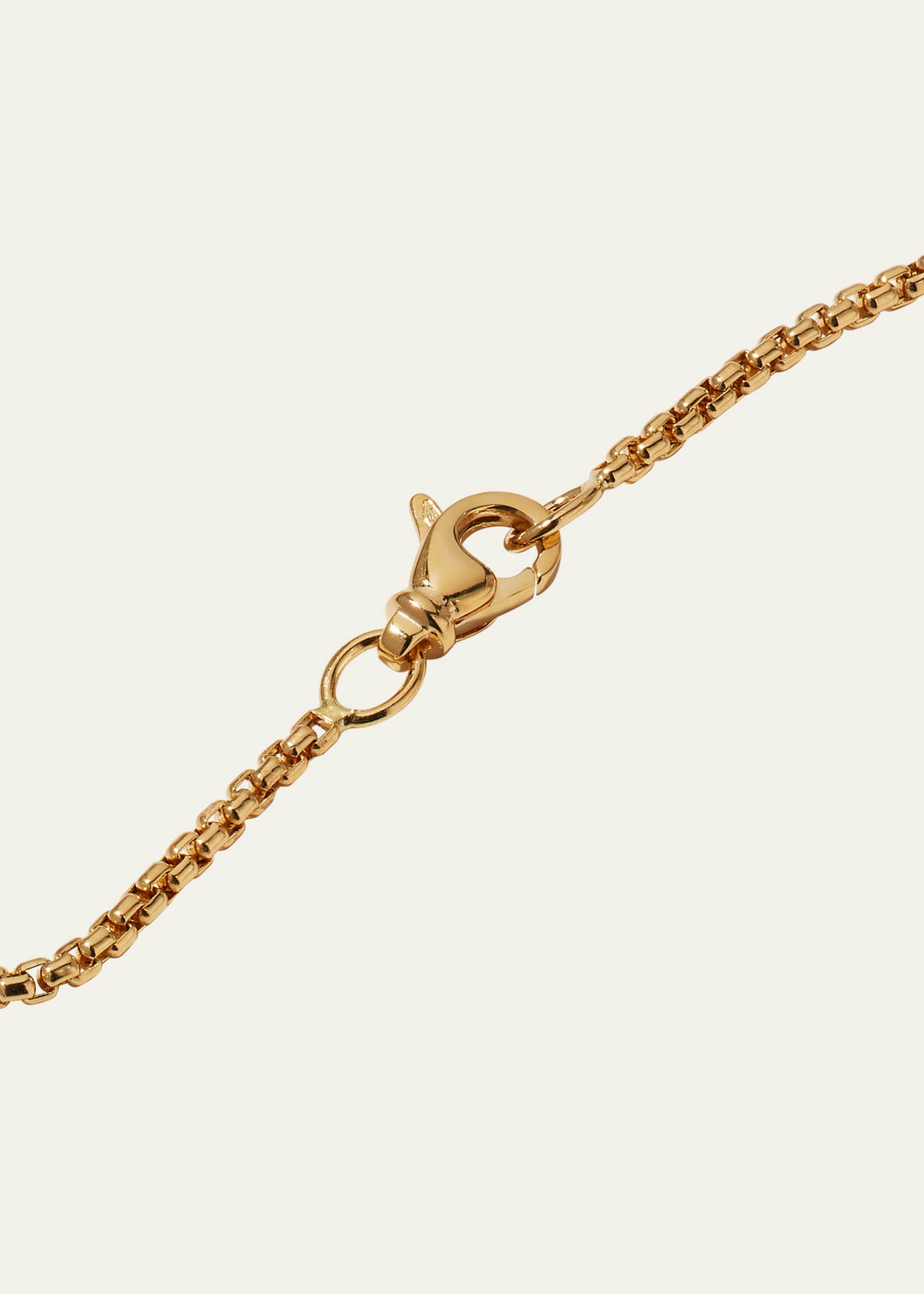David Yurman Men's Box Chain Necklace in 18K Gold, 1.7mm, 24"L ...