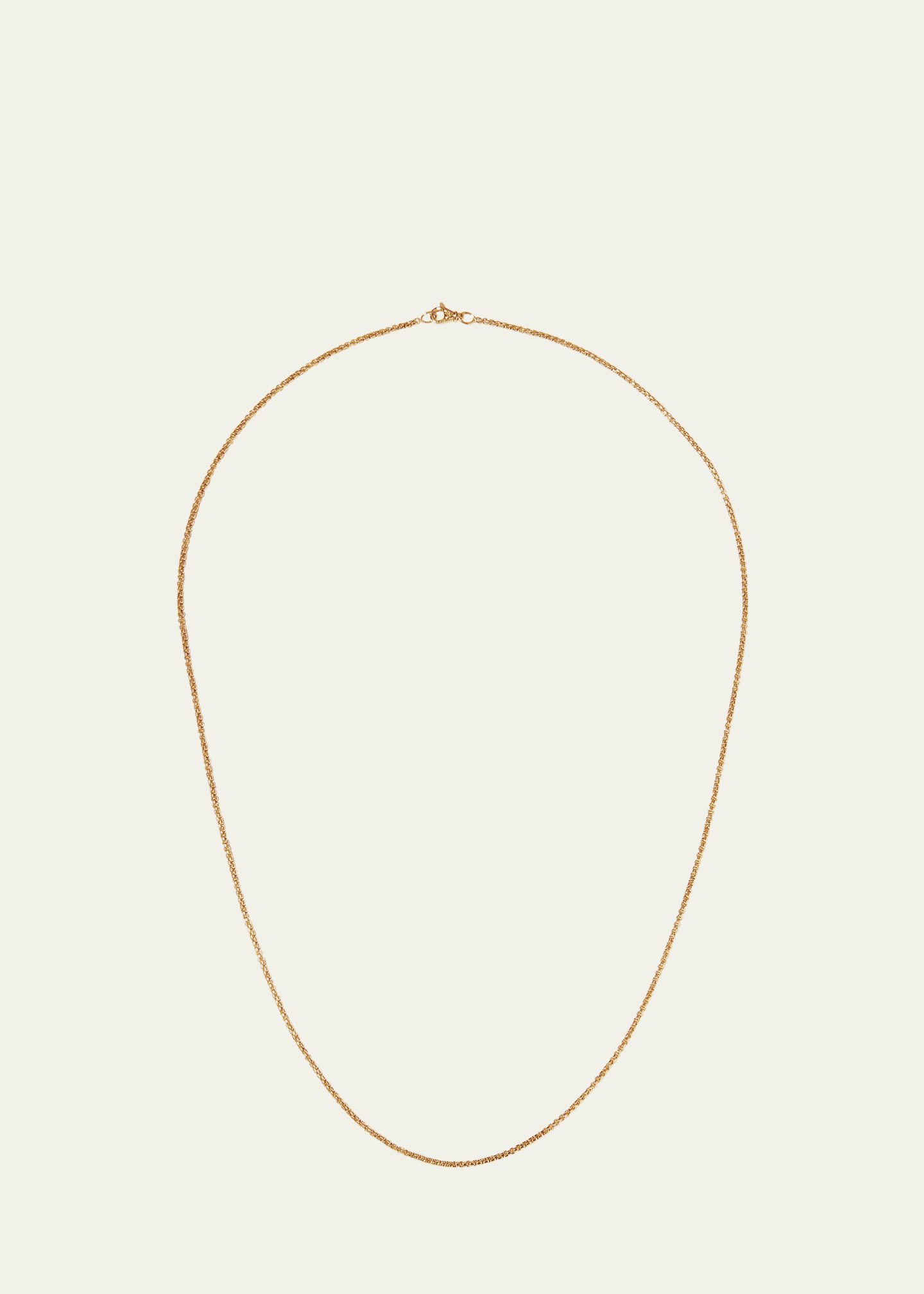 David Yurman Men's Box Chain Necklace in 18K Gold, 1.7mm, 24"L ...
