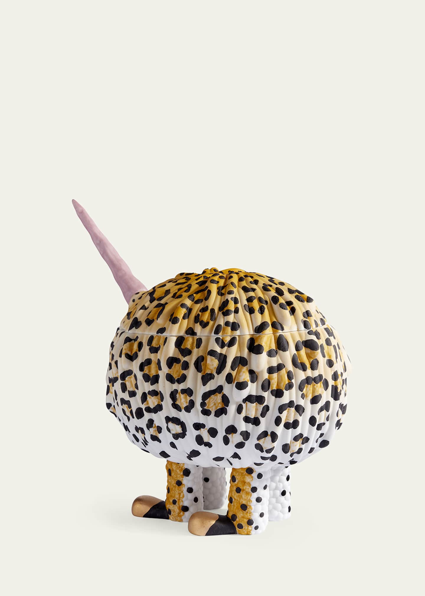 L'Objet Haas Yellow Leopard Vessel Limited Edition of 15 - Bergdorf Goodman