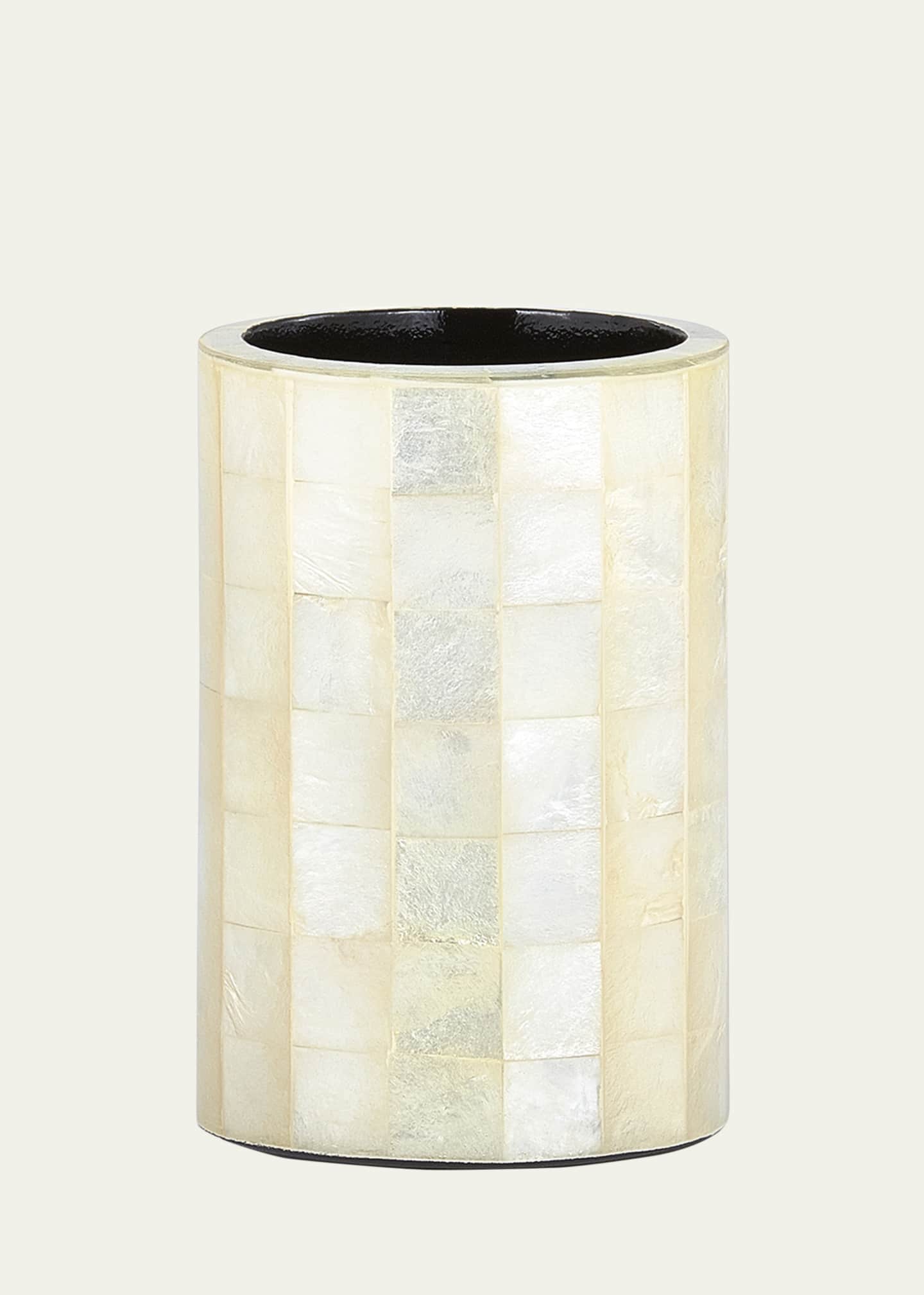 Labrazel Capiz Ivory Brush Holder - Bergdorf Goodman