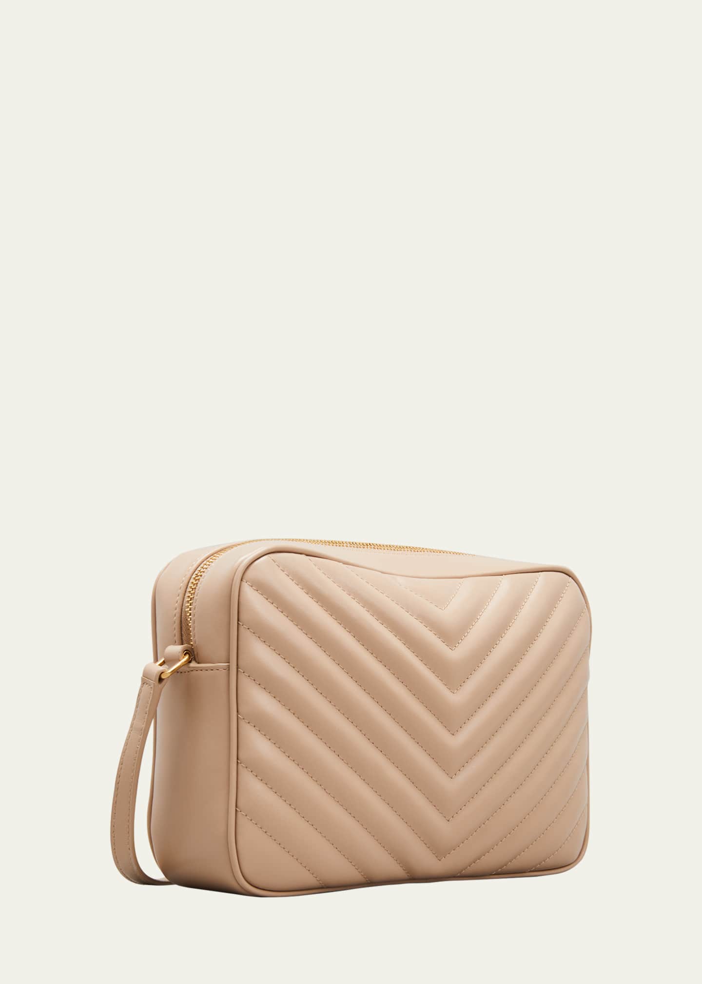 Saint Laurent Lou Medium YSL Camera Bag with Tassel in Quilted Leather ...