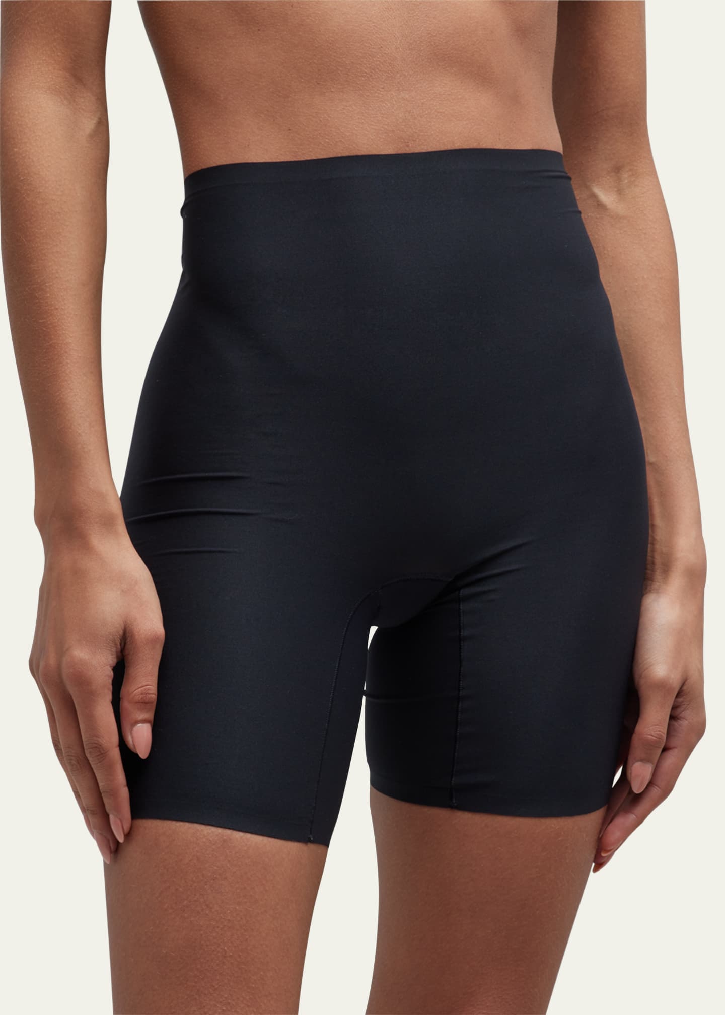 Chantelle Soft Stretch High-Rise Mid-Thigh Shaping Shorts - Bergdorf ...