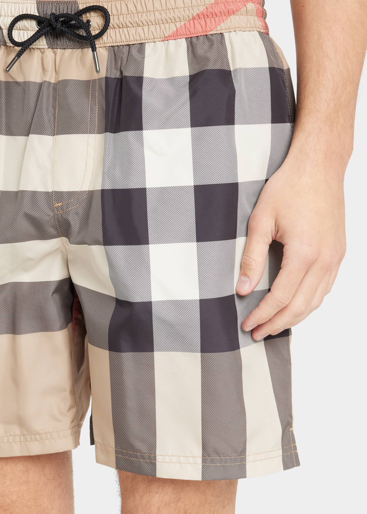 Burberry Men's Guildes Vintage Check Swim Shorts - Bergdorf Goodman