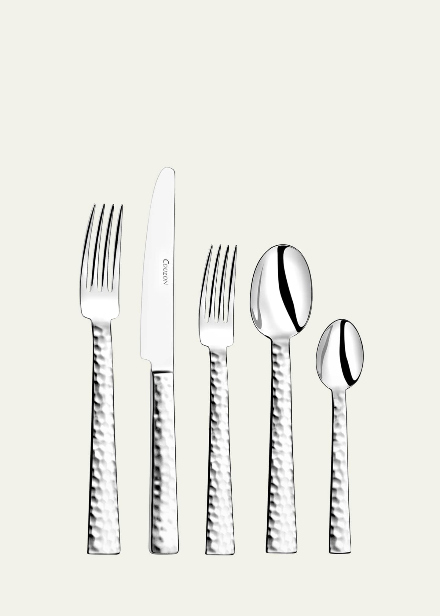 Couzon Ato Hand-Hammered 5-Piece Flatware Set - Bergdorf Goodman