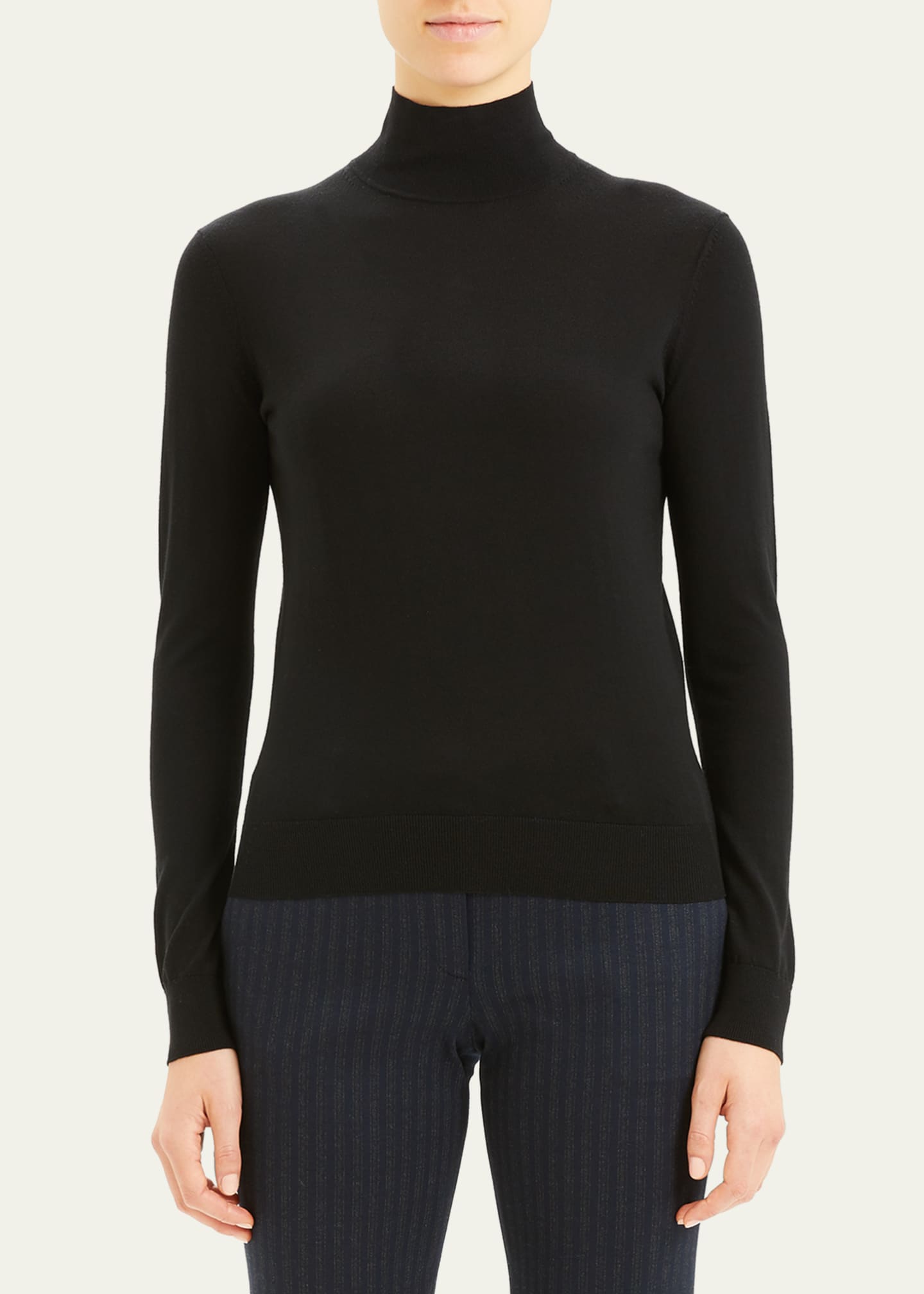 Theory Regal Wool Turtleneck Sweater - Bergdorf Goodman