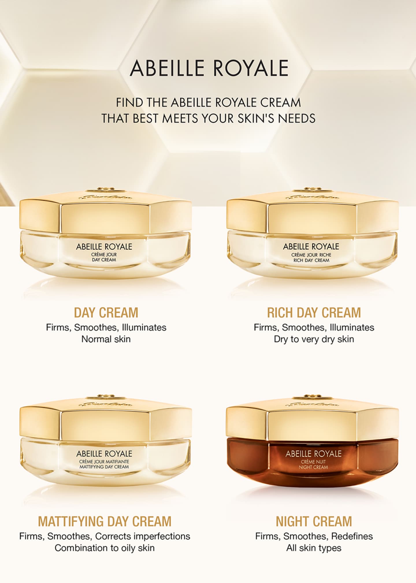 Guerlain Abeille Royale Anti-Aging Rich Day Cream, 1.6 oz. - Bergdorf ...