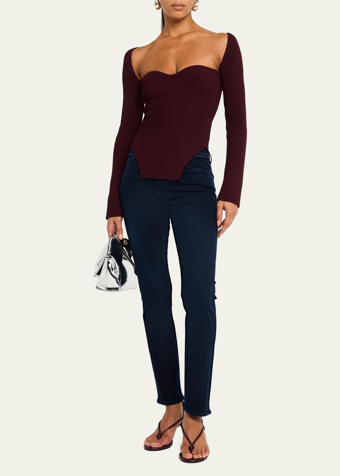 MOTHER The Mid-Rise Dazzler Jeans - Bergdorf Goodman