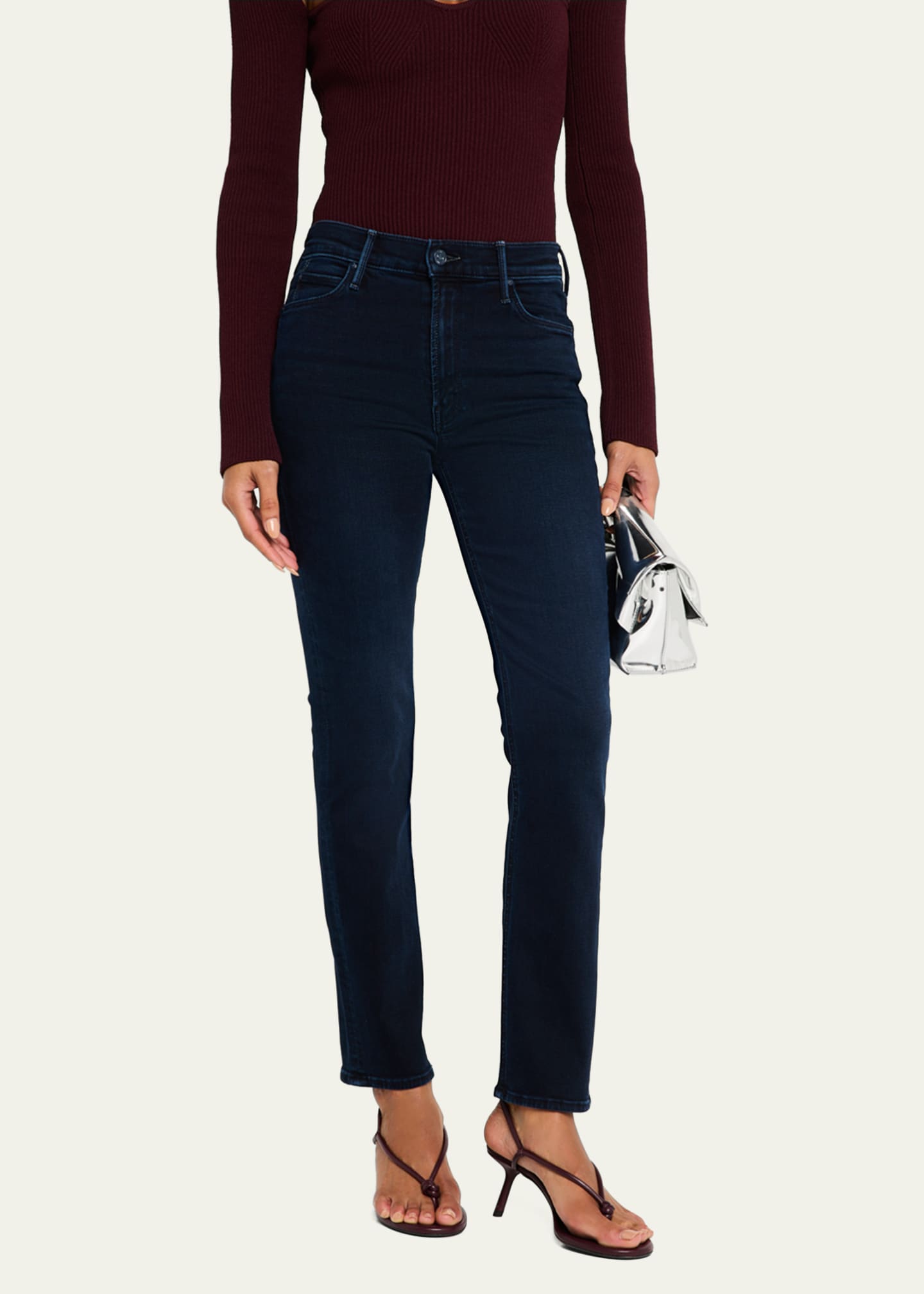 MOTHER The Mid-Rise Dazzler Jeans - Bergdorf Goodman