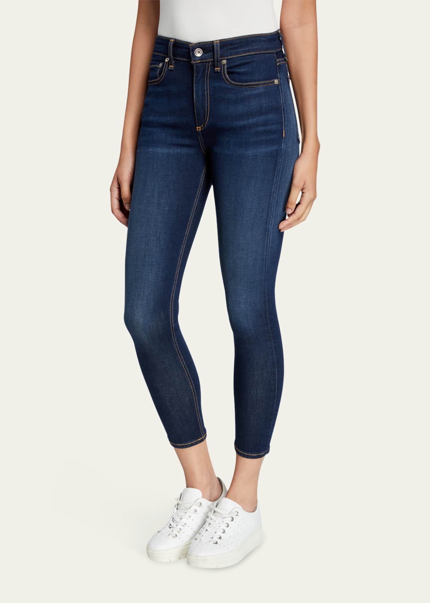 Rag & Bone Nina High-Rise Skinny Ankle Jeans - Bergdorf Goodman