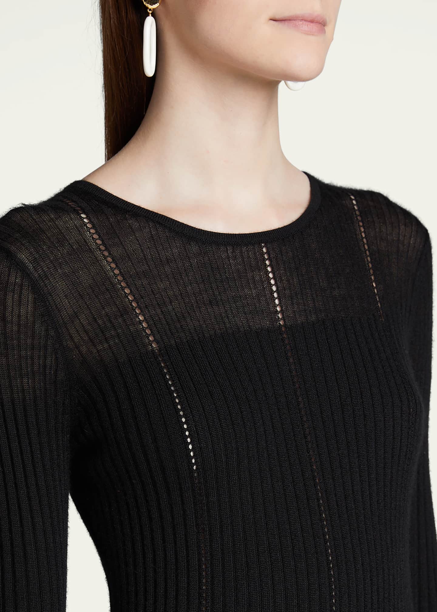 Jason Wu Collection Cashmere-Silk Illusion Sweater - Bergdorf Goodman