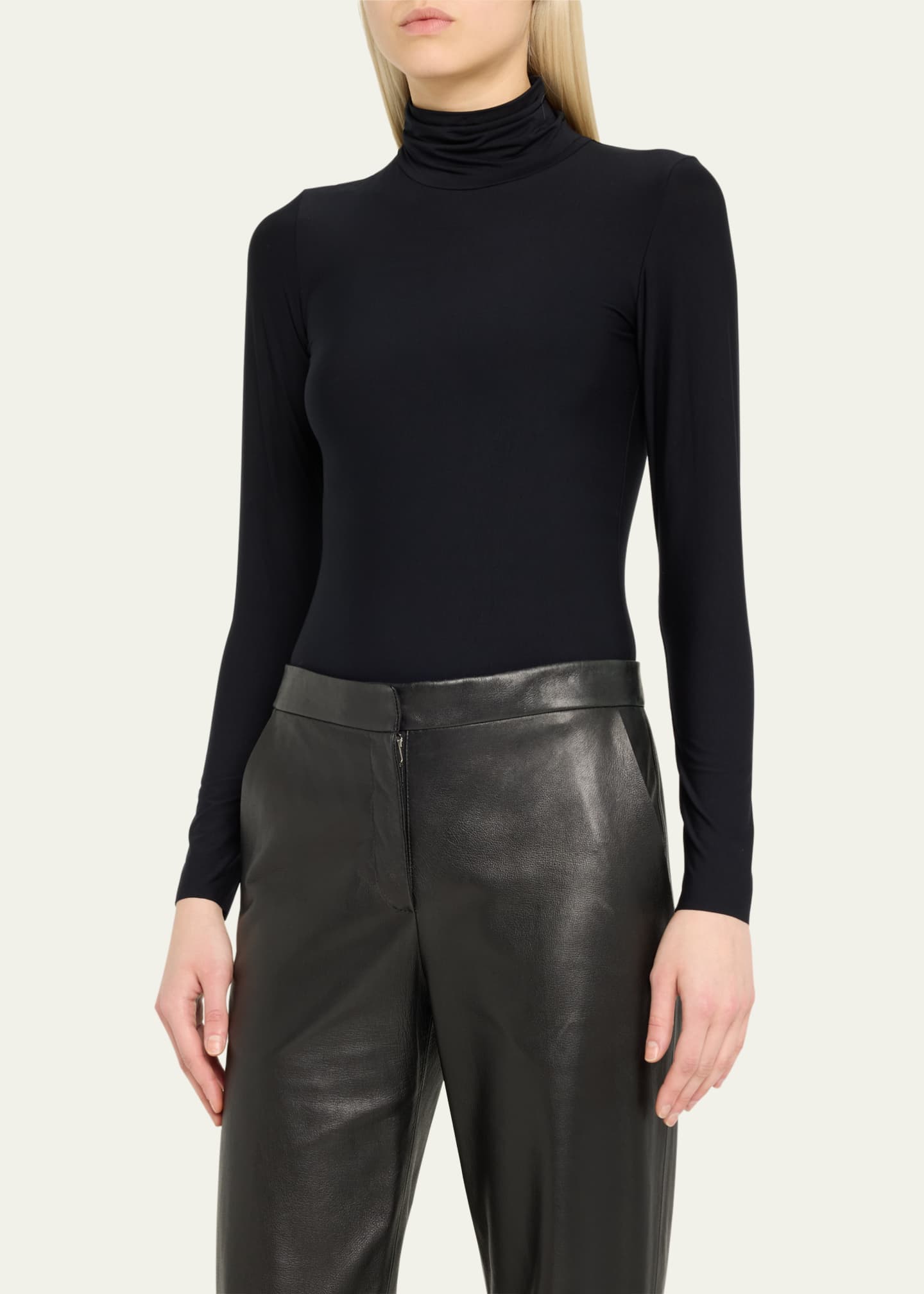 Commando Butter Turtleneck Bodysuit Bergdorf Goodman