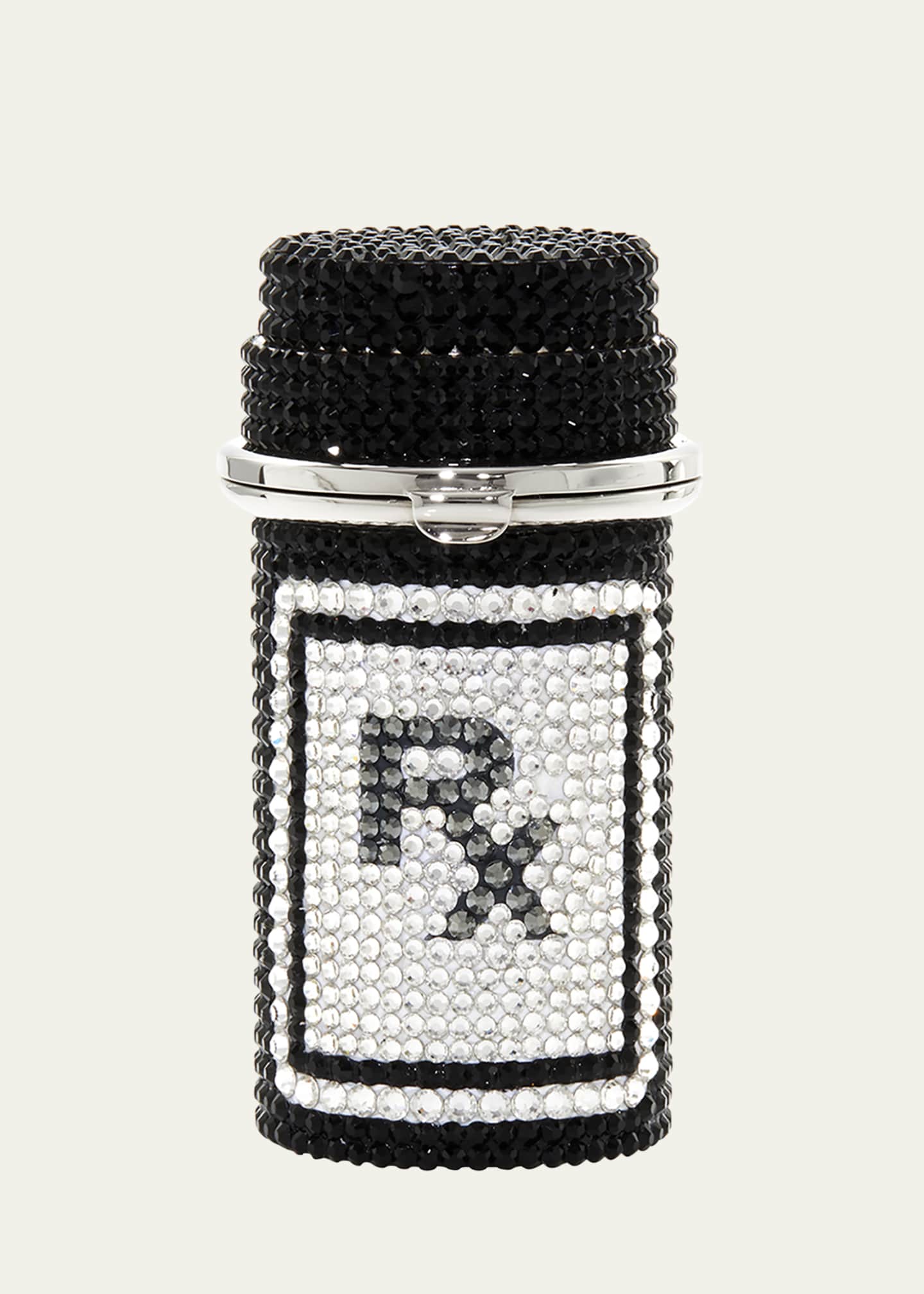 Judith Leiber Couture Prescription Bottle RX Crystal Pillbox - Bergdorf ...